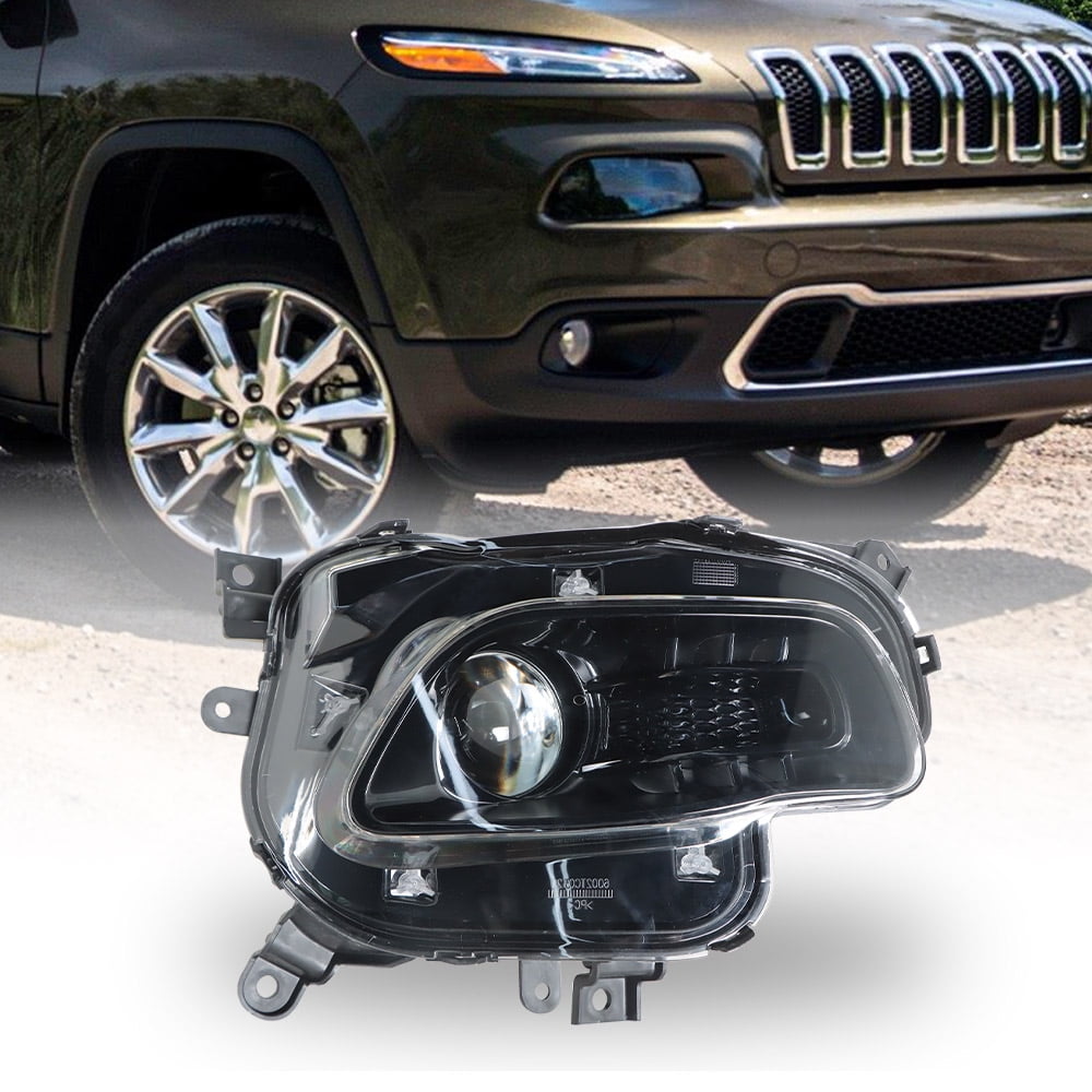 labwork Headlights Front Head Lamps Black Replacement for 2014-2018 ...