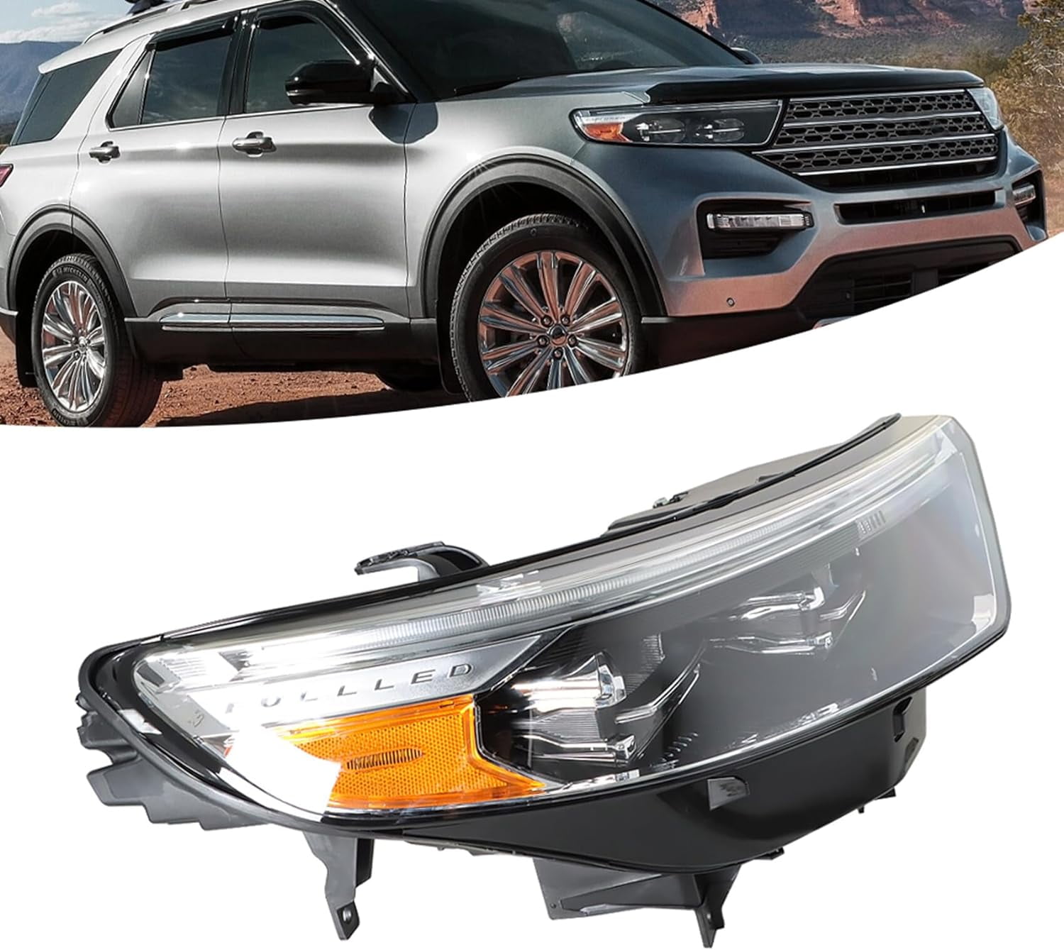 labwork LED Headlights Assembly Replacement for 2020 2021 2022 2023 ...