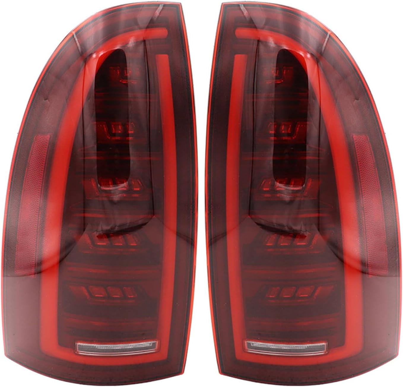labwork LED Strip Tail Lights Lamps For 2005-15 Toyota Tacoma Pickup ...