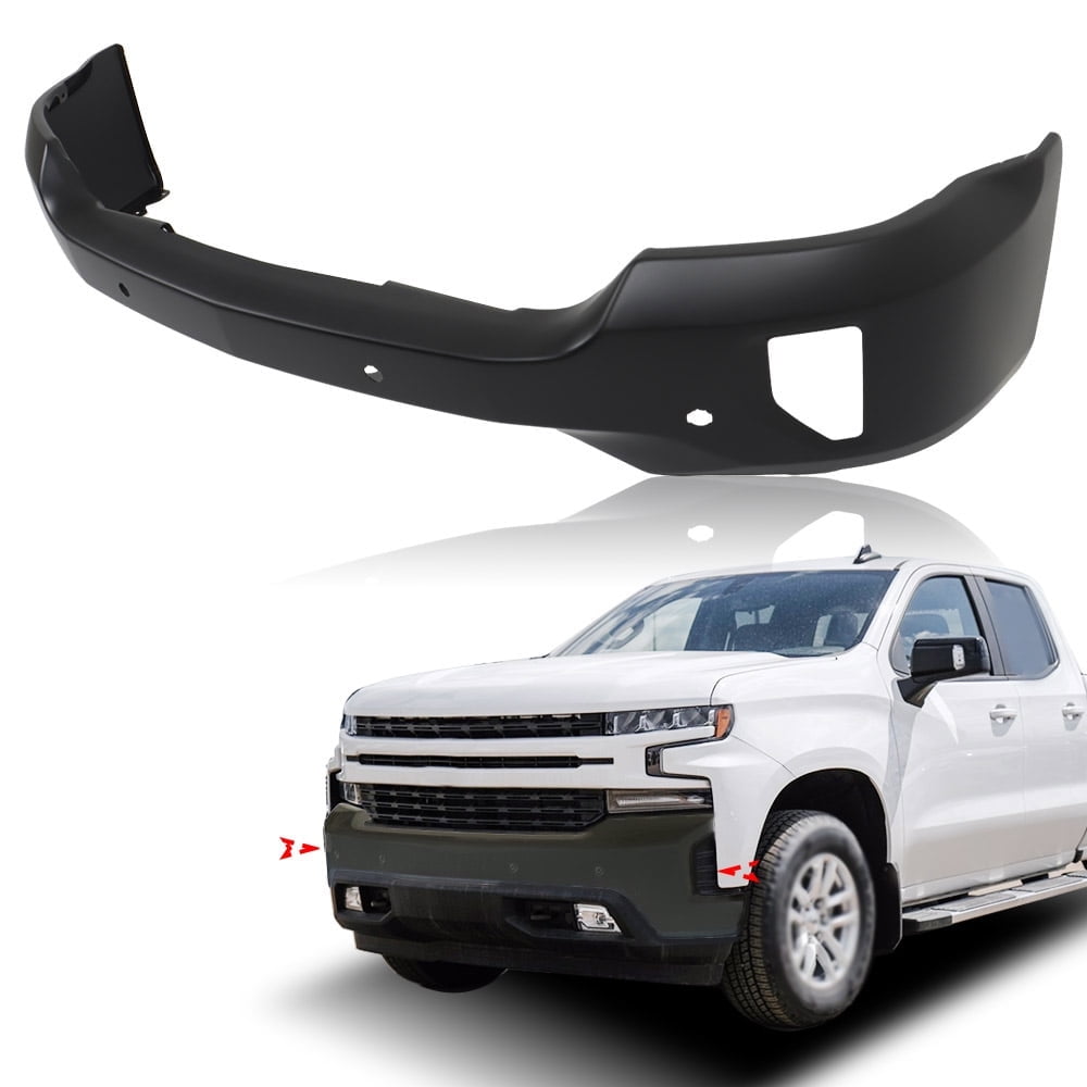 labwork New For 2016-2018 Silverado 1500 Front Bumper Face Bar W/ Park ...