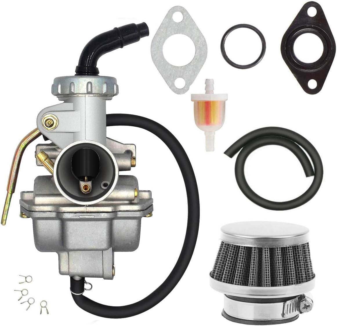 labwork PZ20 Carburetor for TaoTao Kazuma Baja 70cc 90cc 110cc 125cc ...