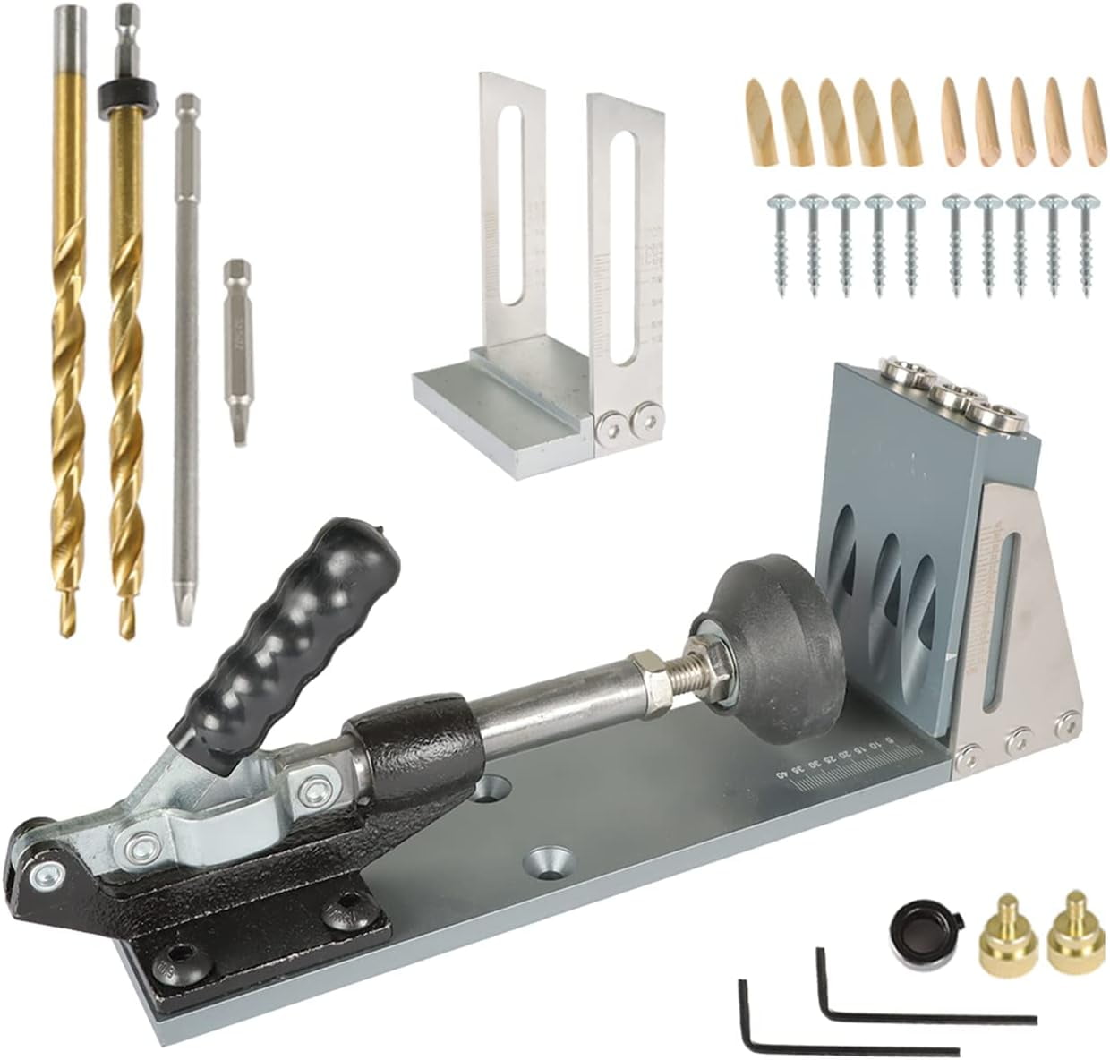labwork Pocket Screw Jig Upgraded All-Metal Pocket Screw Jig ...