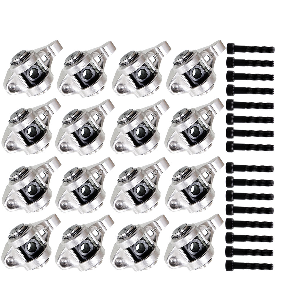 labwork Rocker Arms and Bolts with Trunion Kit for Camaro, Corvette, Ascender, Silverado 1500 ...