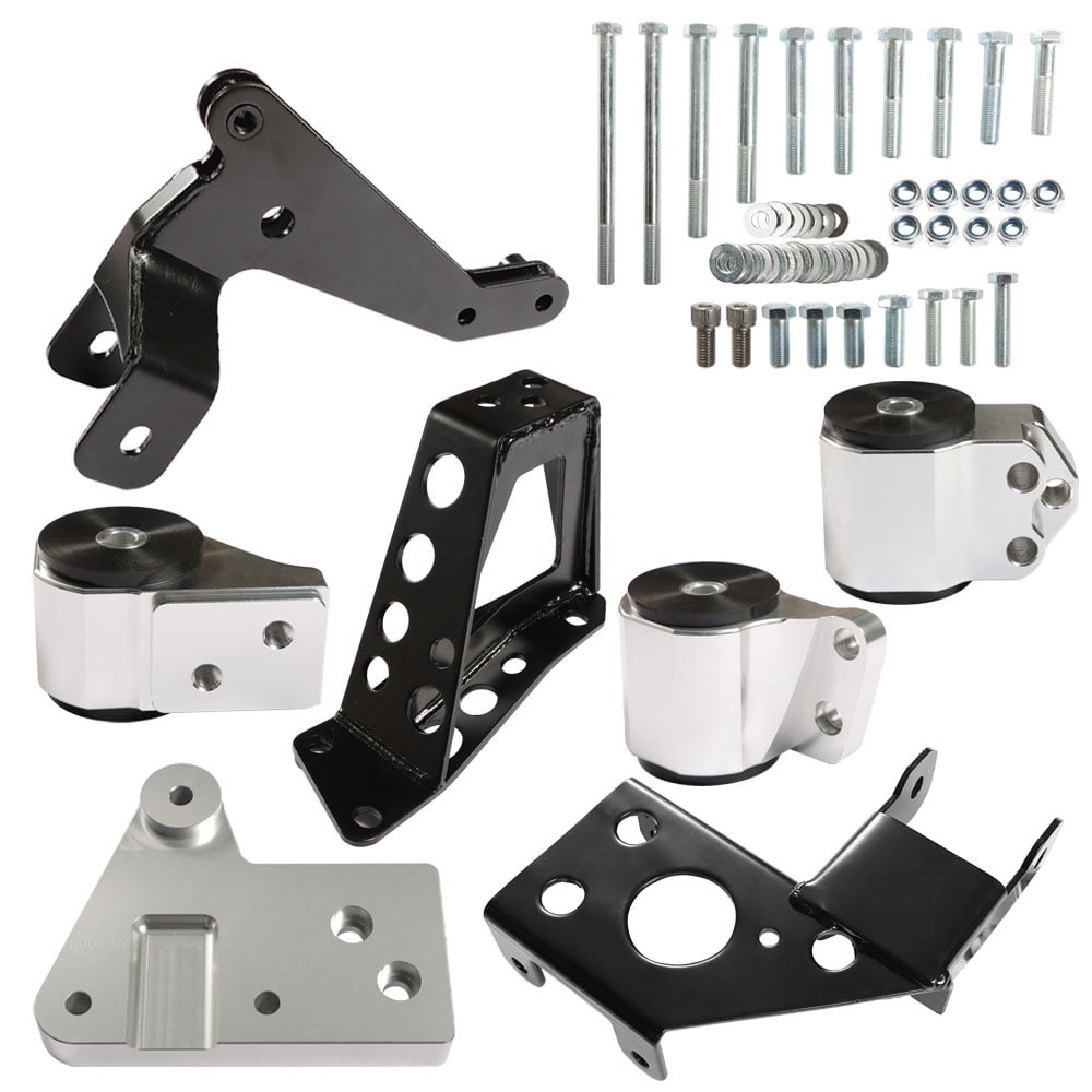 labwork Silver Engine Swap Mount Replacement for 1992-1995 Civic 1994 ...