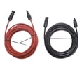 labwork Solar Wire New Energy Extension Cord, 15FT 10AWG Solar ...