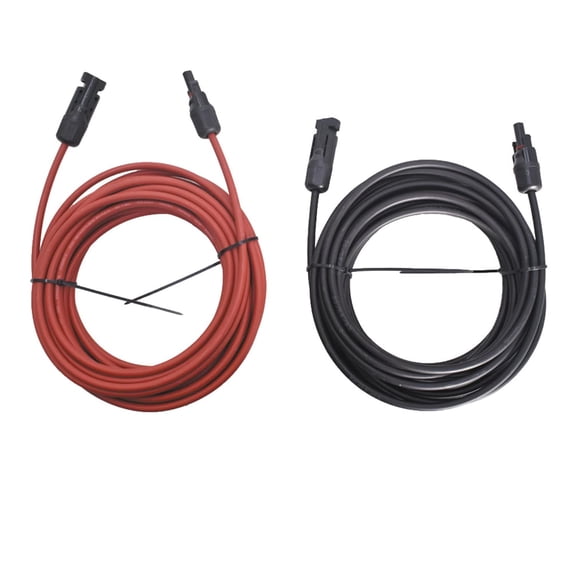 labwork Solar Wire New Energy Extension Cord, 15FT 10AWG Solar ...
