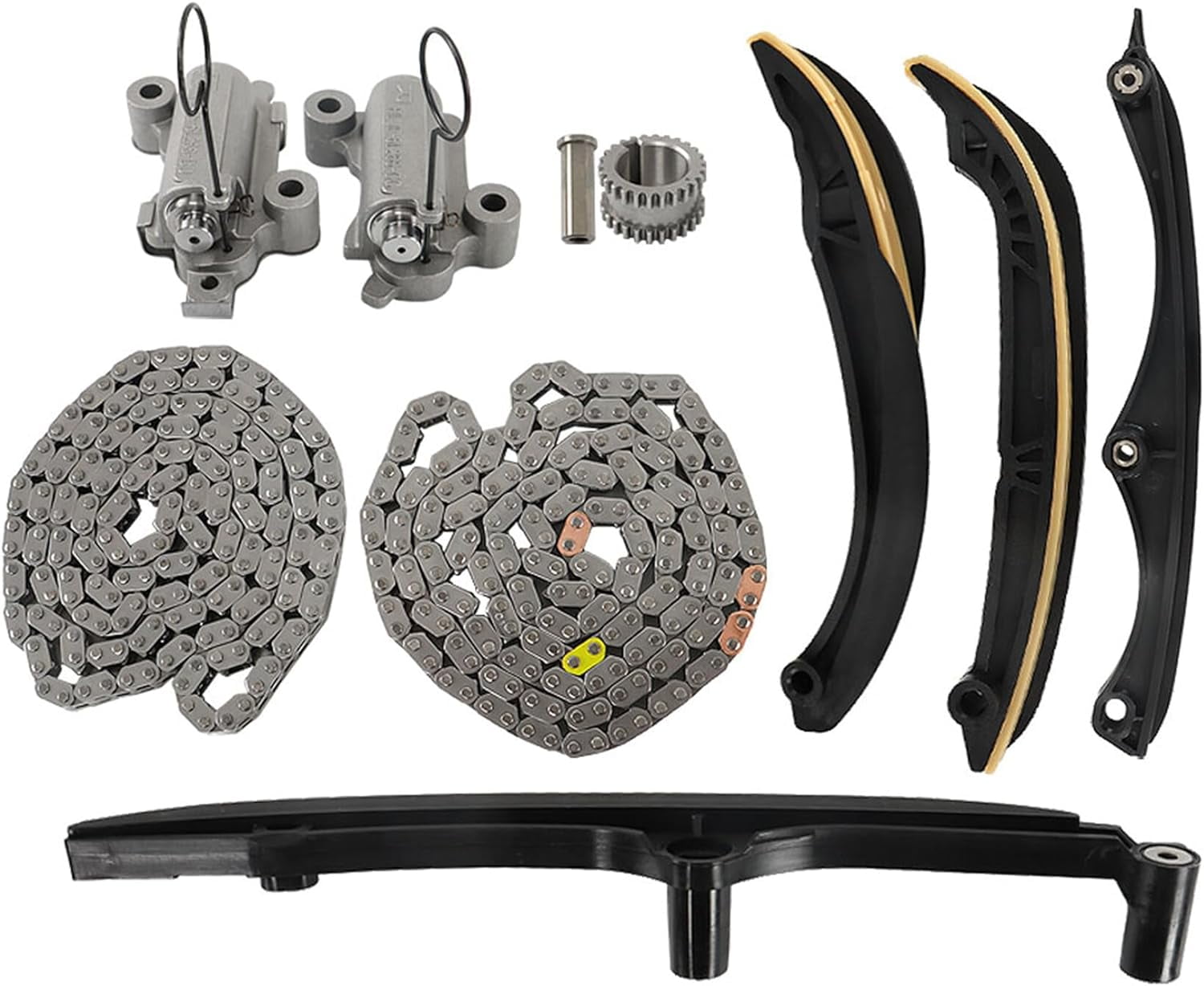 labwork Timing Chain Kit with Guide Rail Crank Sprocket Shaft ...