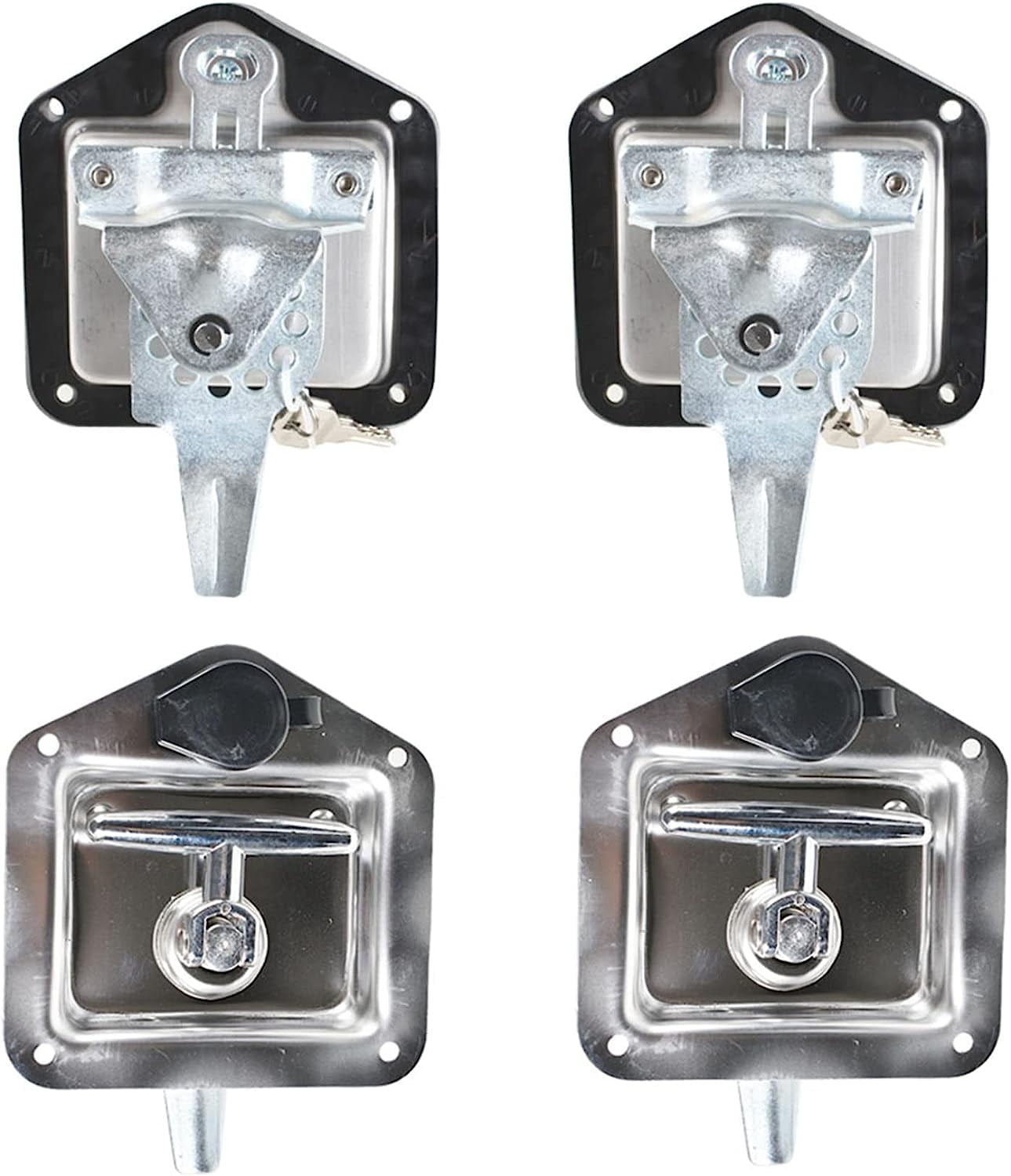 labwork Trailer Door Latch T-Handle Lock Stainless Steel Keys ...