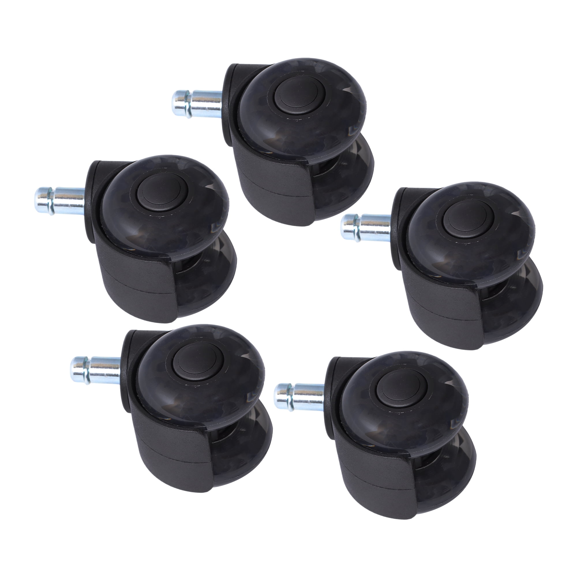 labwork Universal Office Chair Caster Wheels 2 Inch Mute Rubber Chair ...
