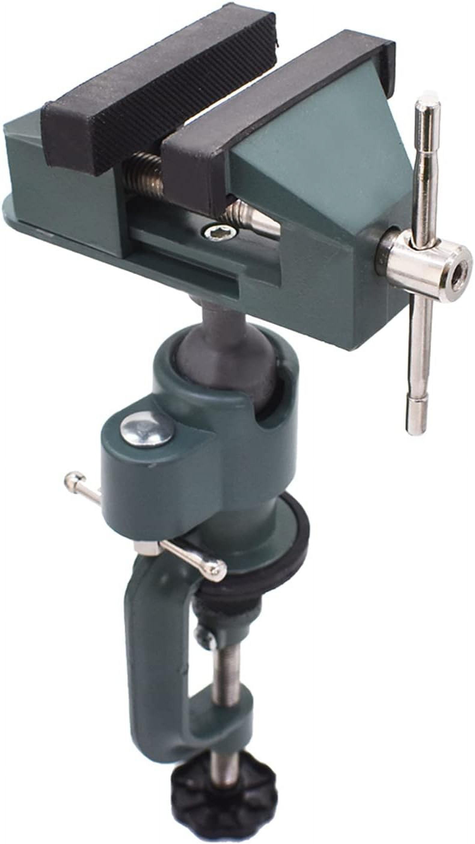 labwork Universal Table Vise 3 Inch, Aluminum Swivel 360 Degrees ...