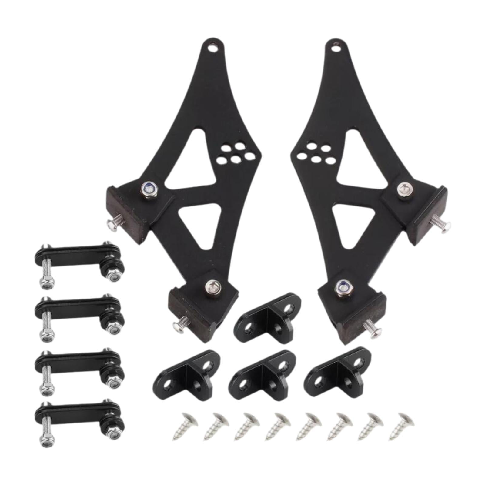 lacooooppia 2 Pieces Generic Spoiler Legs Mount Brackets Replacement ...