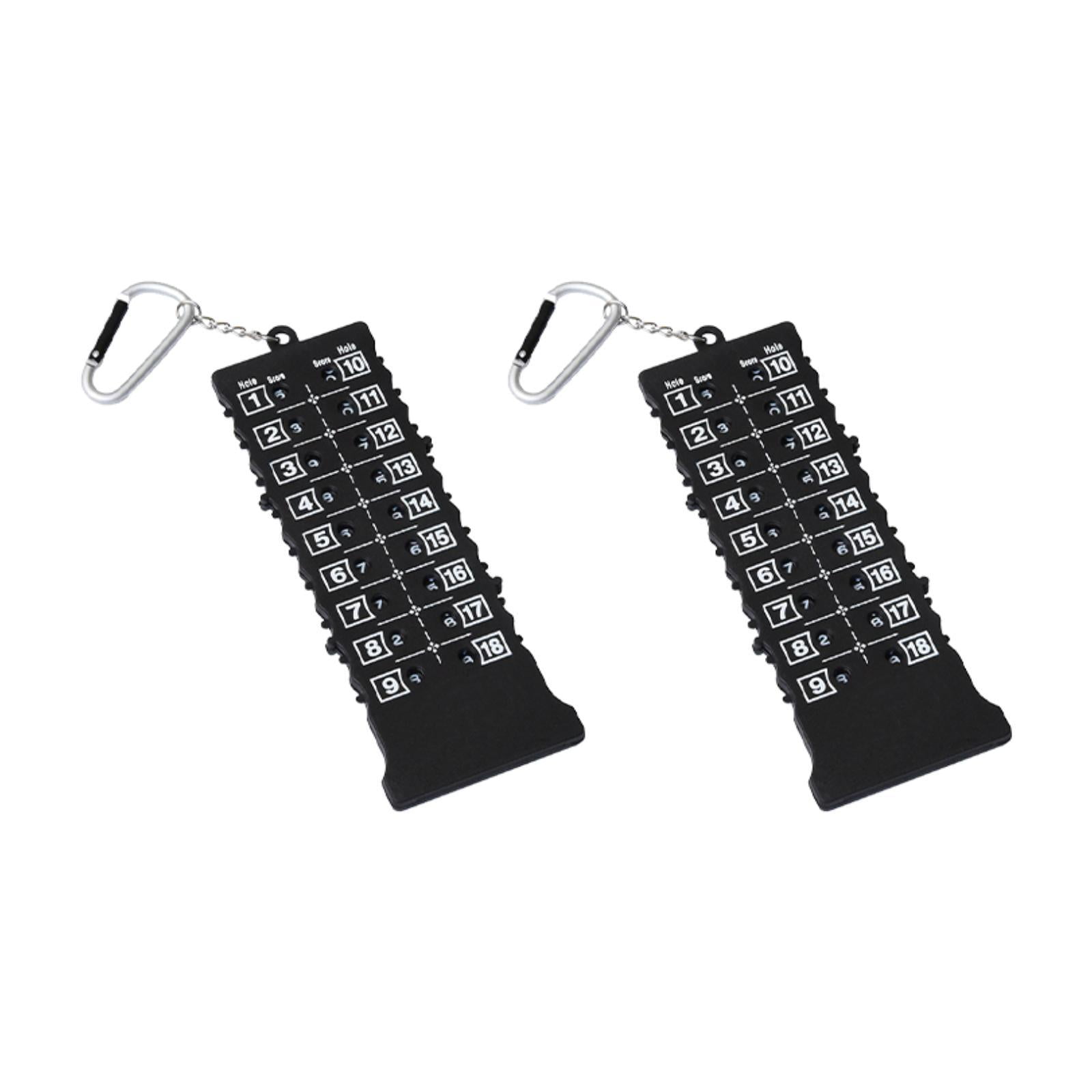 lacooooppia 2 Pieces Golf Score Counter Golf Stroke Counter Scoreboard ...