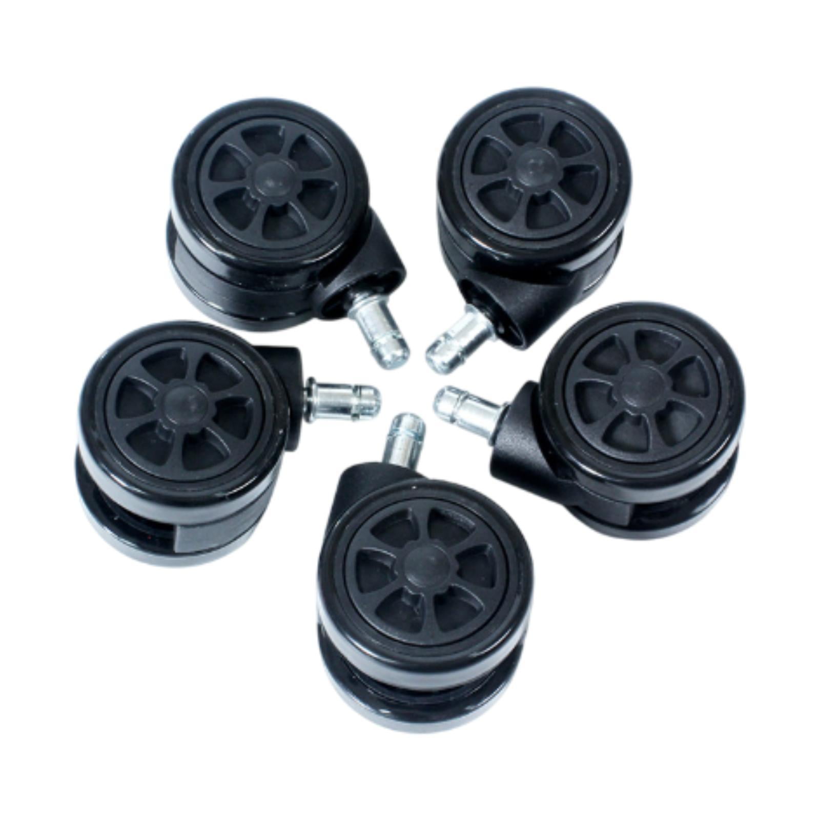lacooooppia 5Pcs Office Chair Caster Wheels Computer Desk Chair Wheel ...