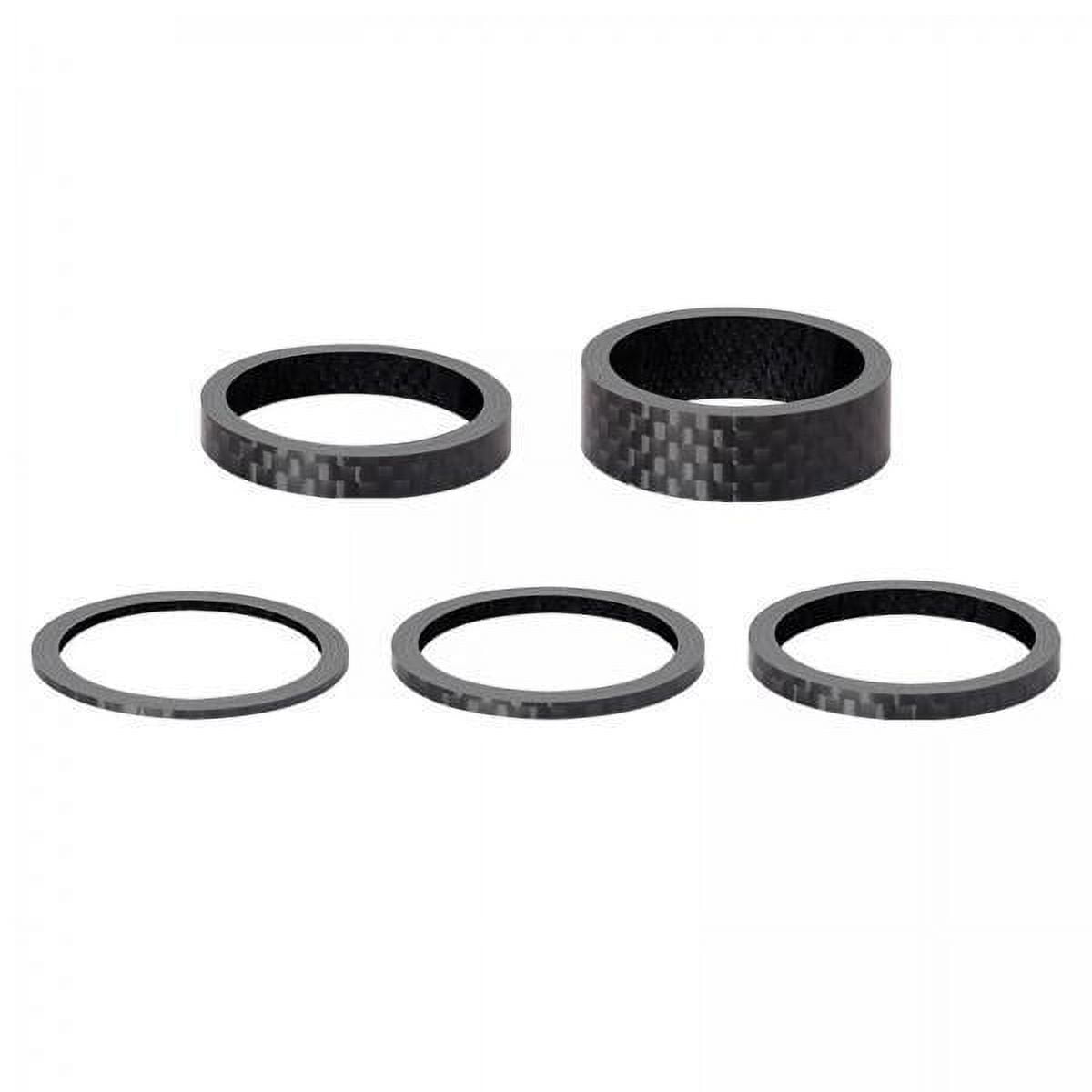 lacooooppia 5x1 1/8" Carbon Fiber Bike Headset Stem Washer Spacer Set ...