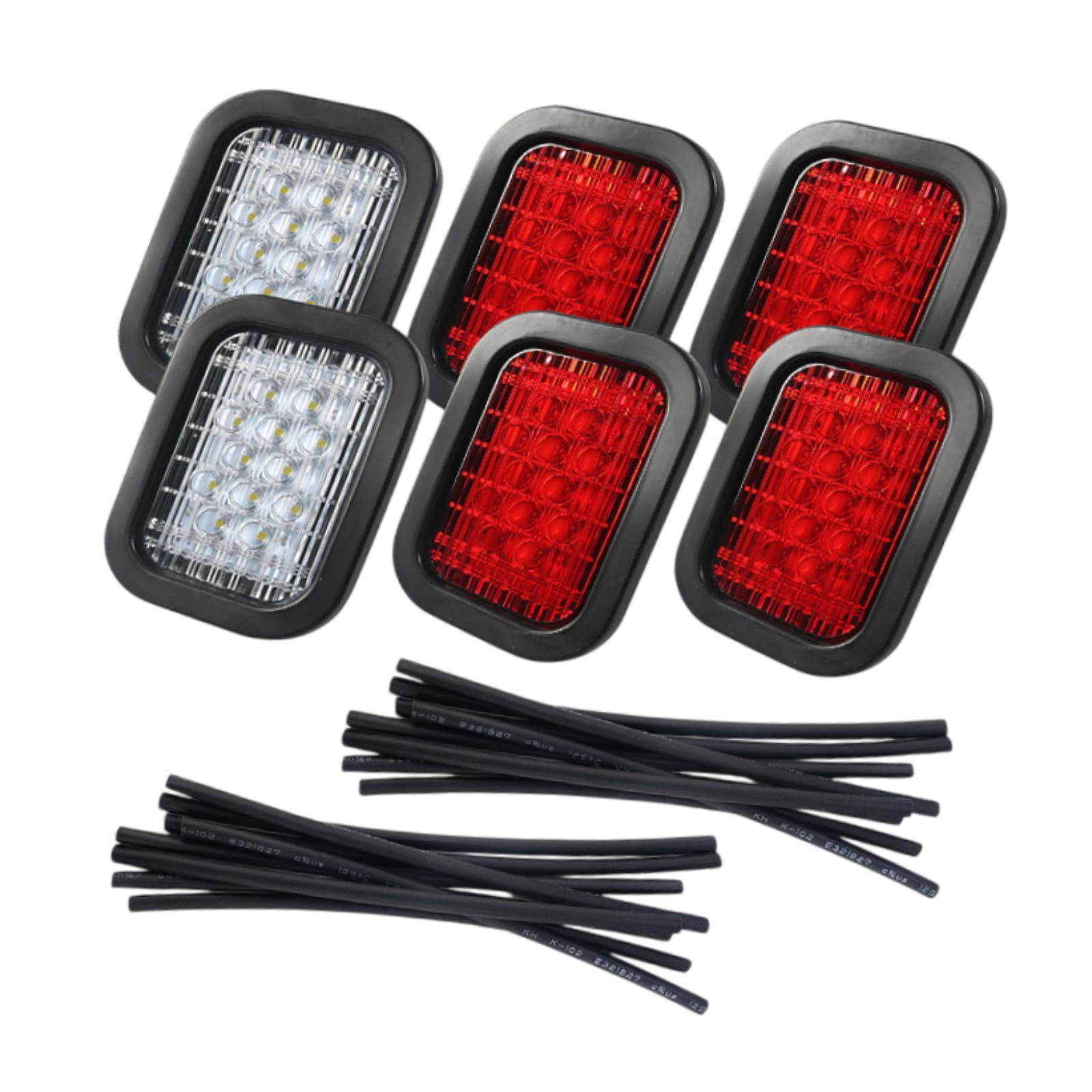 lacooooppia 6Pcs Generic Trailer Hitch Light Kit, Tail Lights Spare ...