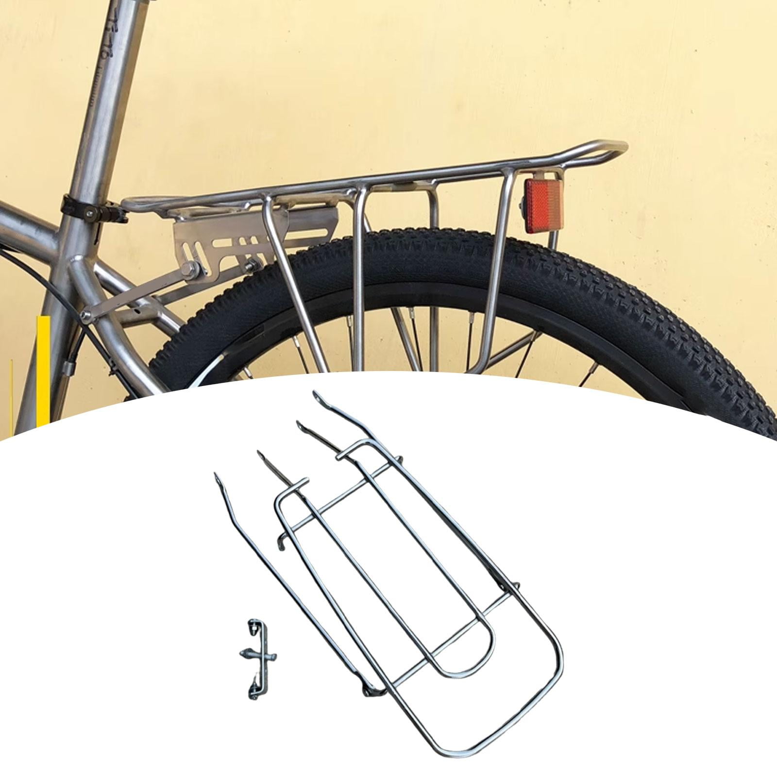 lacooooppia Bike Rear Rack Bike Cargo Carrier for Back of Bikes, Riding ...