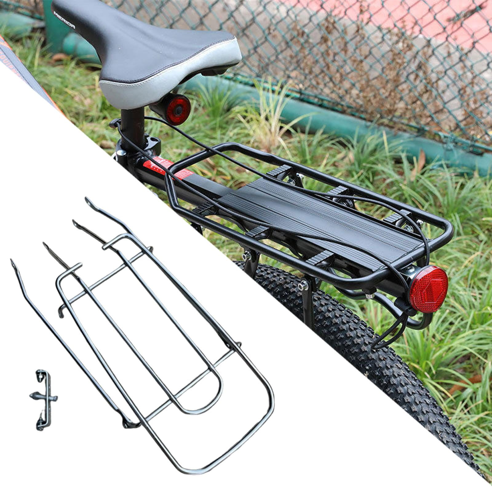 lacooooppia Bike Rear Rack Bike Cargo Carrier for Back of Bikes, Riding ...