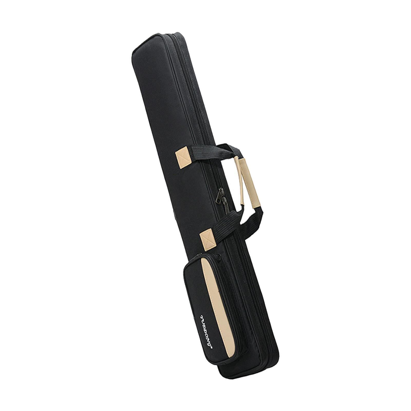 lacooooppia Billiard Stick Carrying Case Soft Cue Bag 1/2 Snooker Pool ...