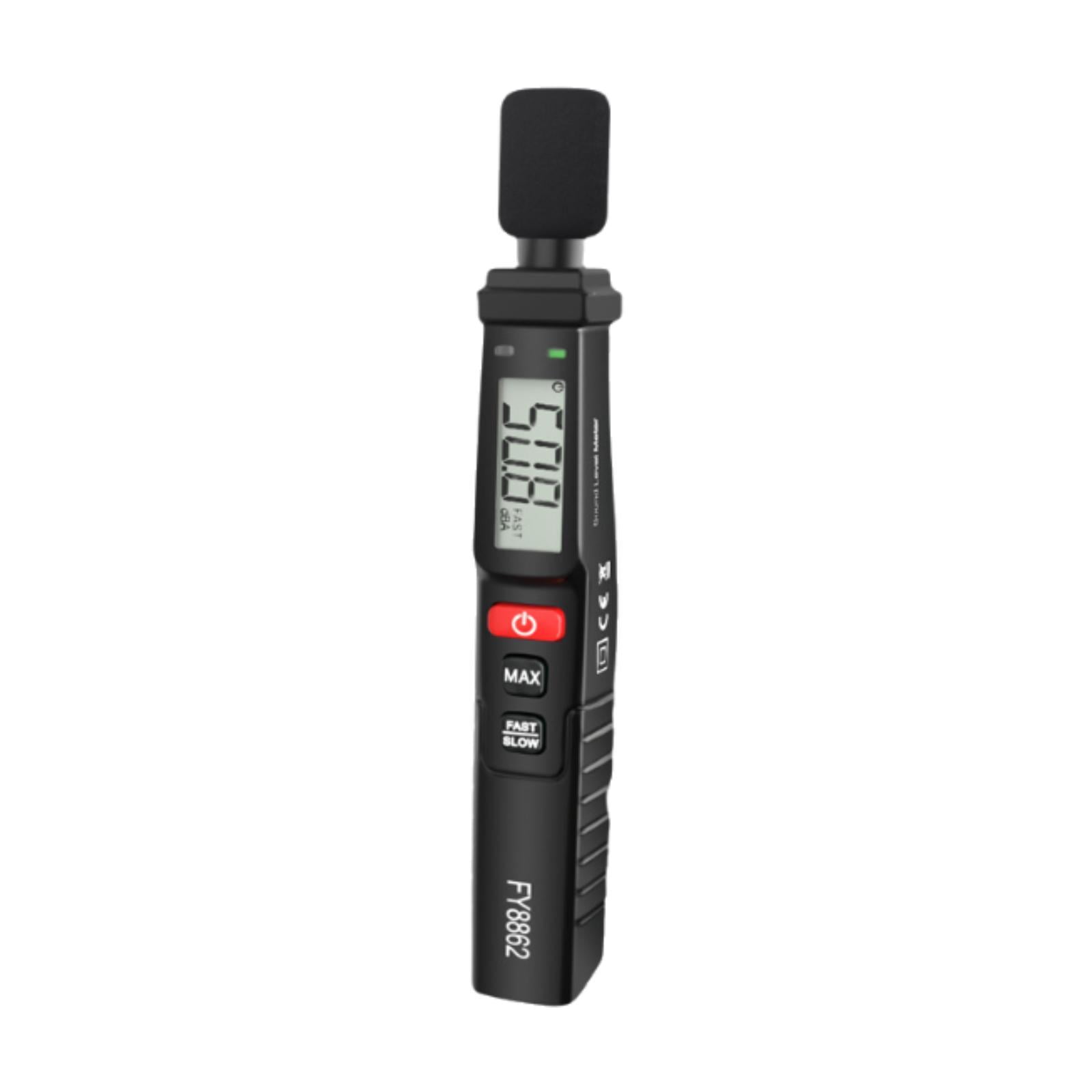 lacooooppia Digital Noise Meter Digital Sound Level Meter 30-130 Noise ...
