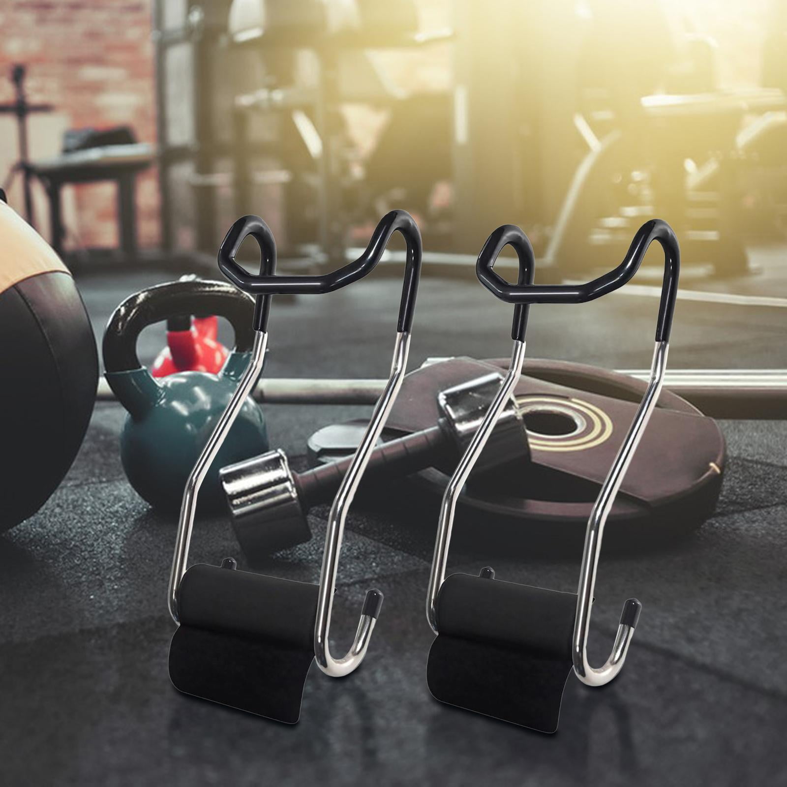 lacooooppia Dumbbell Spotter Hooks Hangers Practical Heavy Duty ...