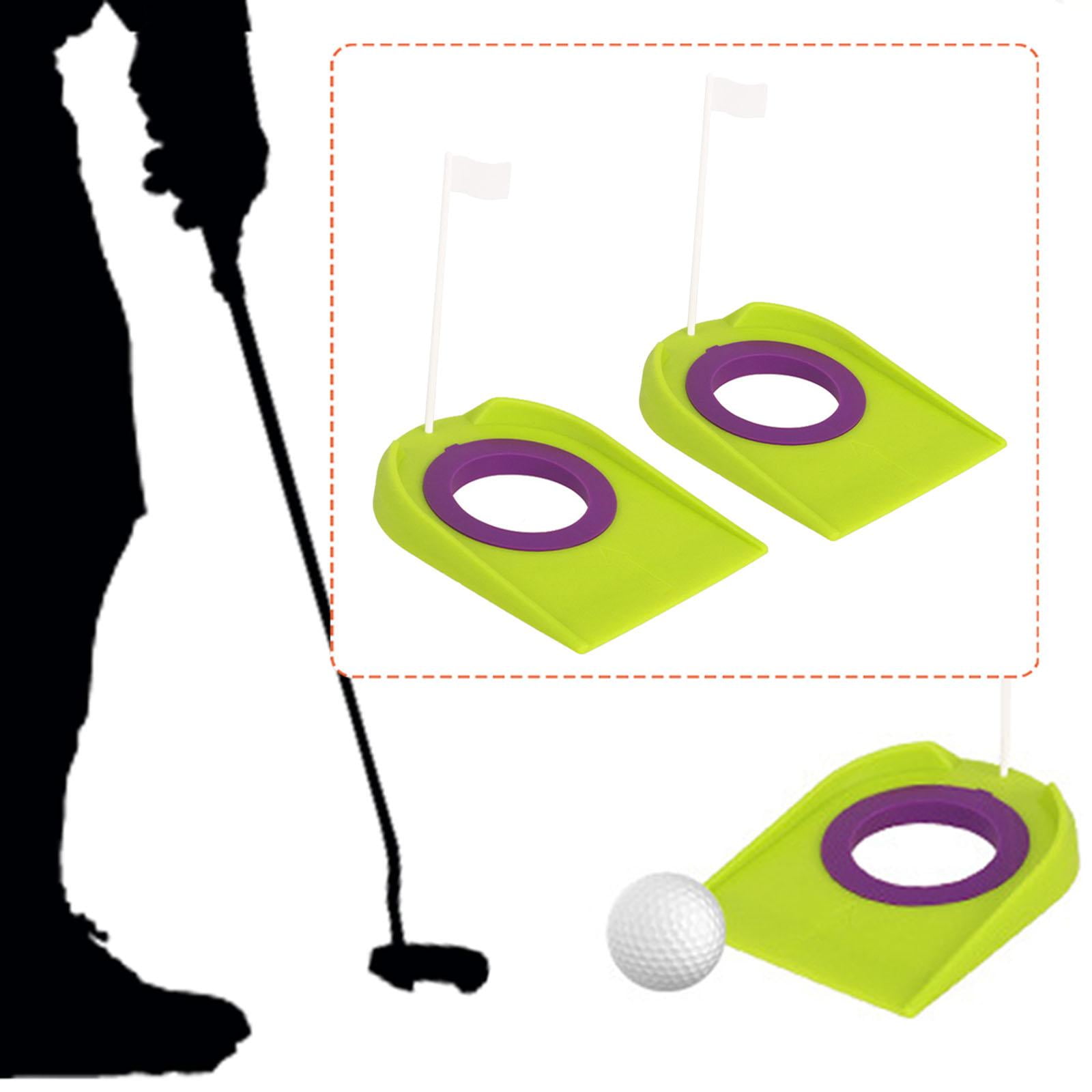 lacooooppia Golf Putting Cup Flag,Golf Putting Hole Cup Ball Return ...