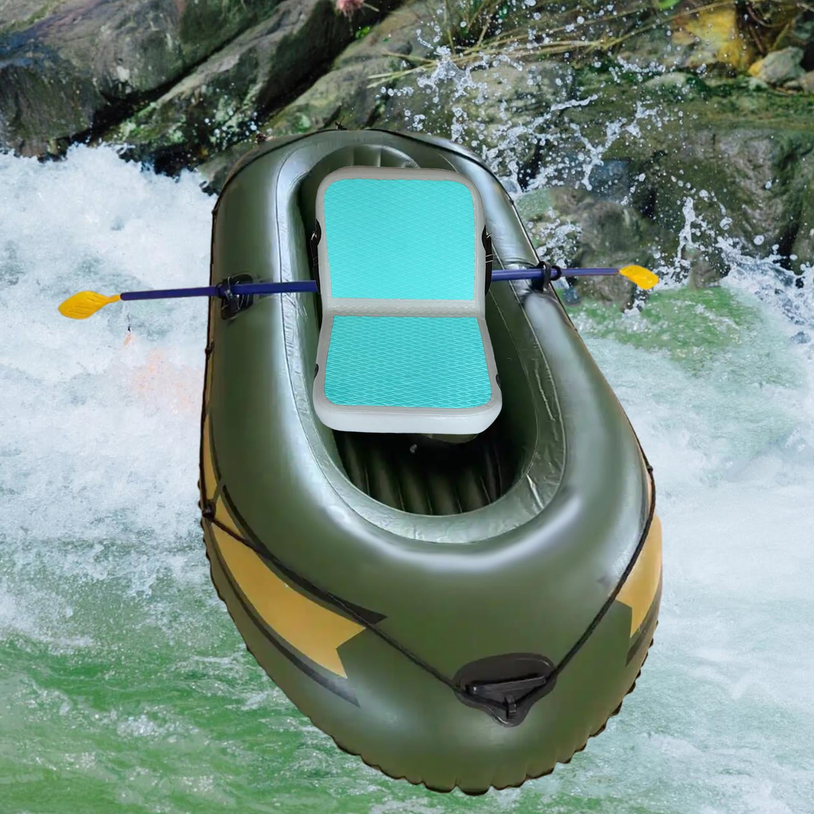 lacooooppia Inflatable Kayak Seat, Canoe Seat with Adjustable Back Strap, Versatile Premium ...