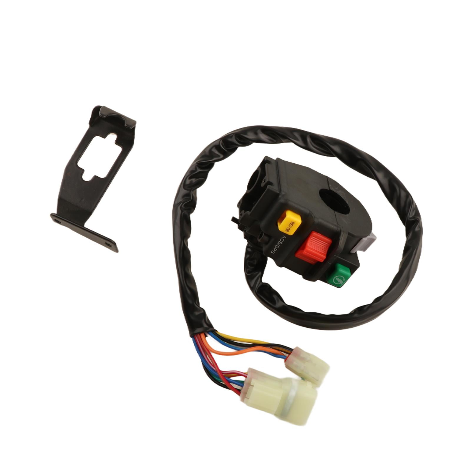 lacooooppia Left Handlebar Switch Assembly, ATV Repair Replacement ...