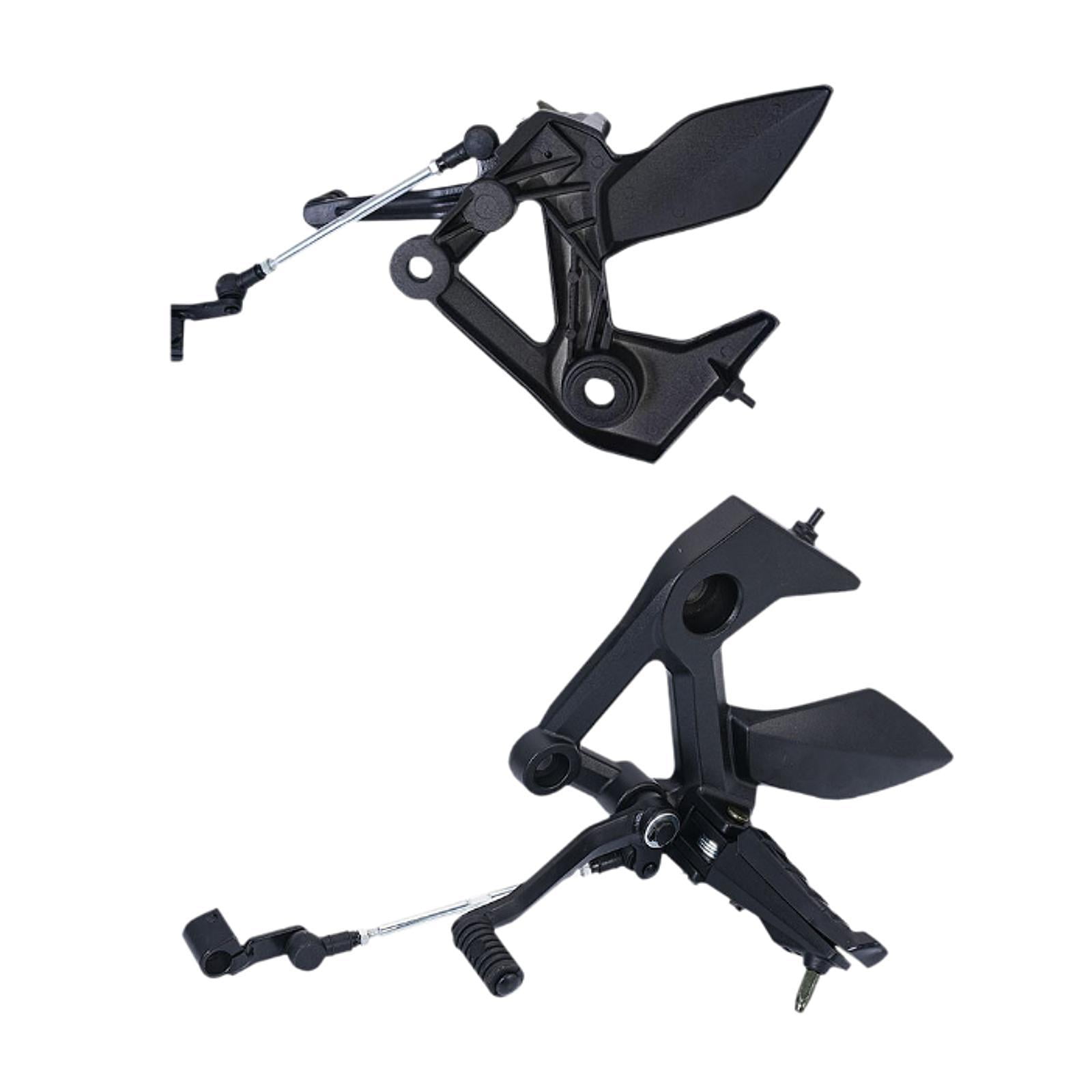 lacooooppia Motorcycle Left Pedal Front Main Footrest Aluminium Alloy ...