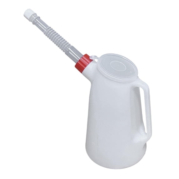 lacooooppia Oil Jug with Long Spout Portable Oil Measuring Jug for ...