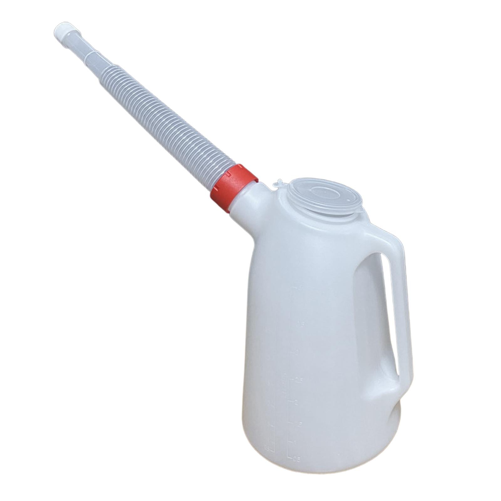 lacooooppia Oil Jug with Long Spout Portable Oil Measuring Jug for ...