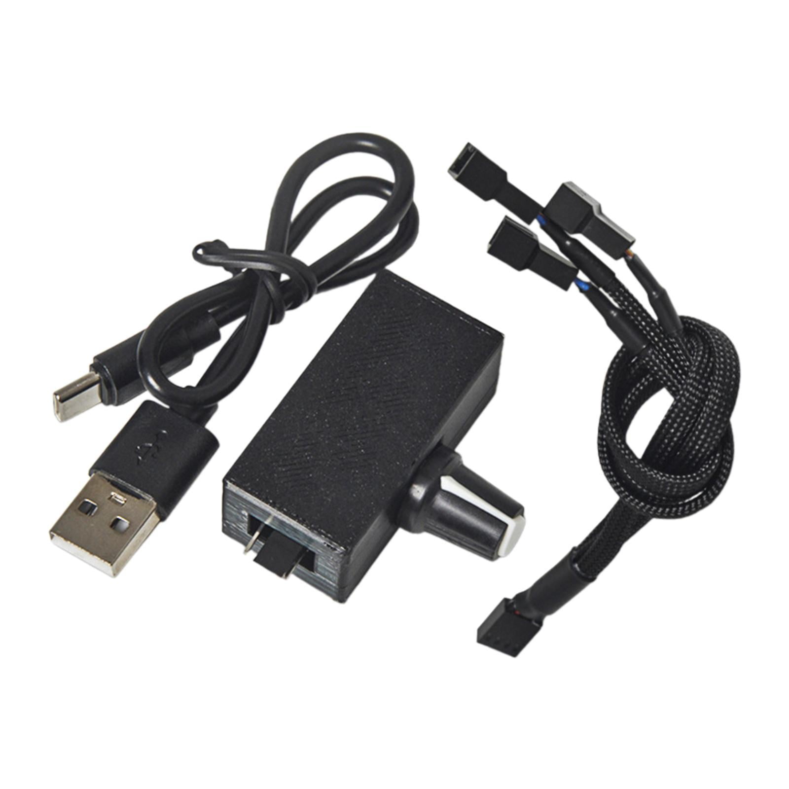 lacooooppia PWM Speed Controller Accessories 4 Pin 12V Fan Pump Small ...