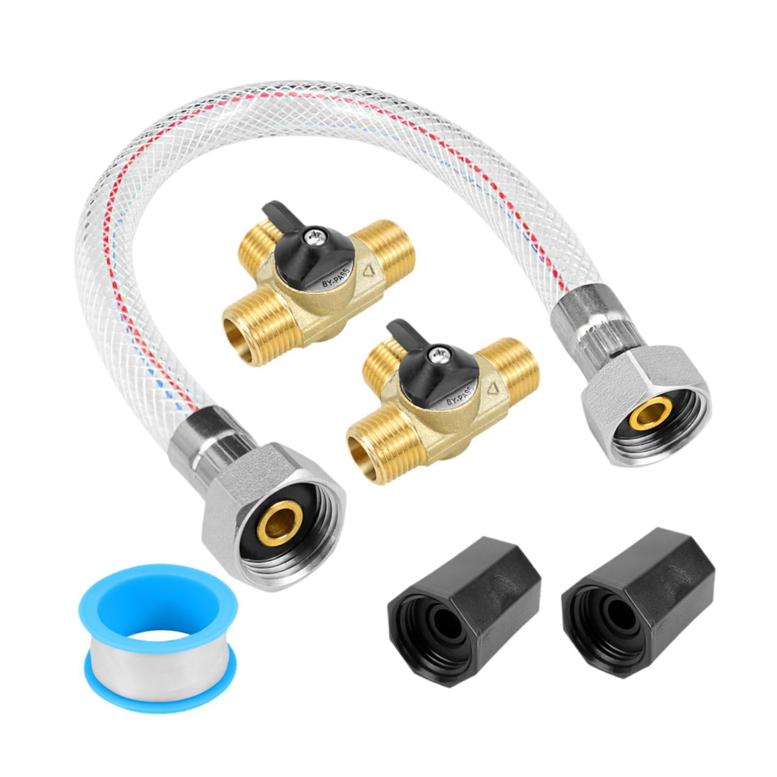 lacooooppia RV Pump Converter Brass RV 3 Way ByPass Valve Double Shut ...