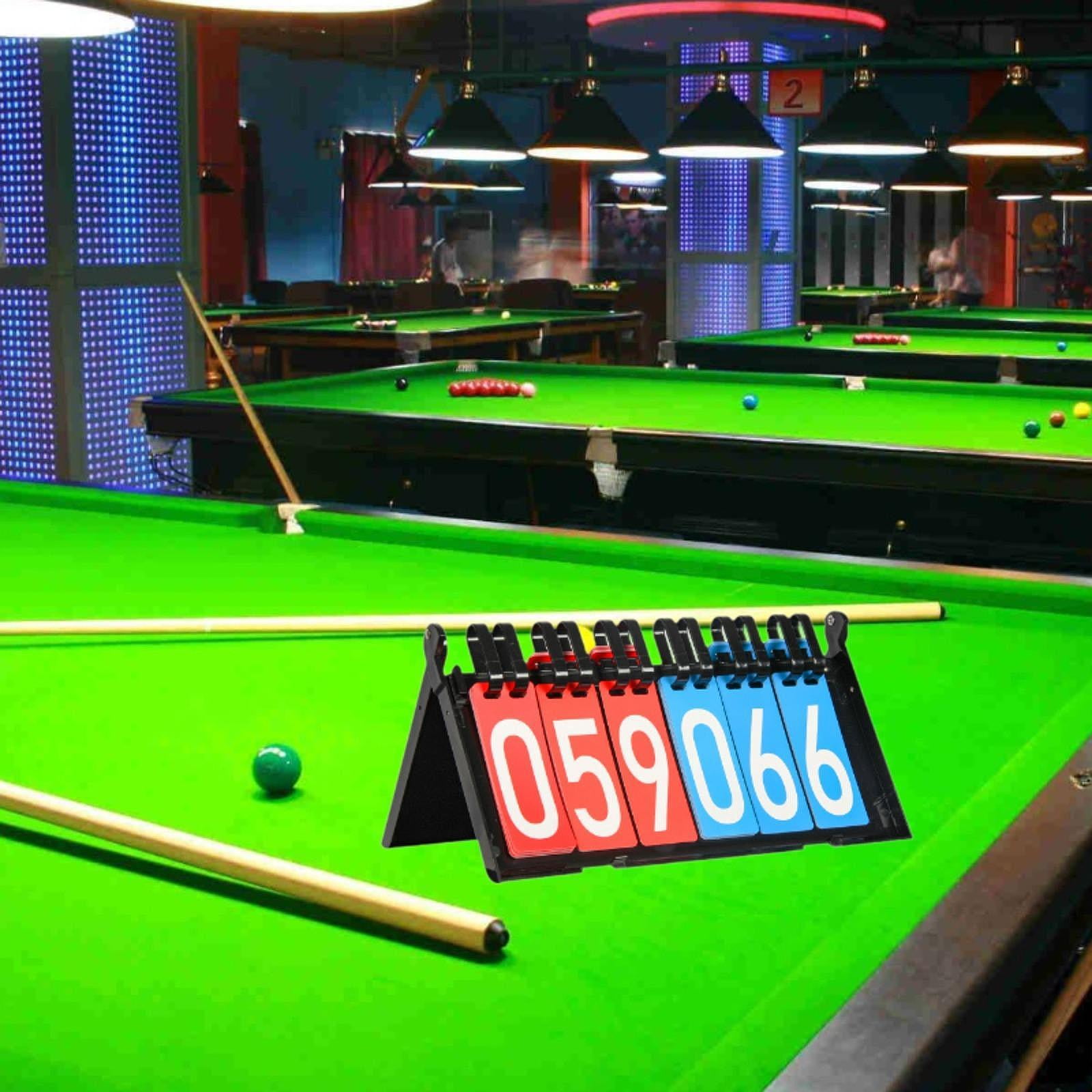 lacooooppia Score Counter Flip Score Board Foldable Portable Table ...