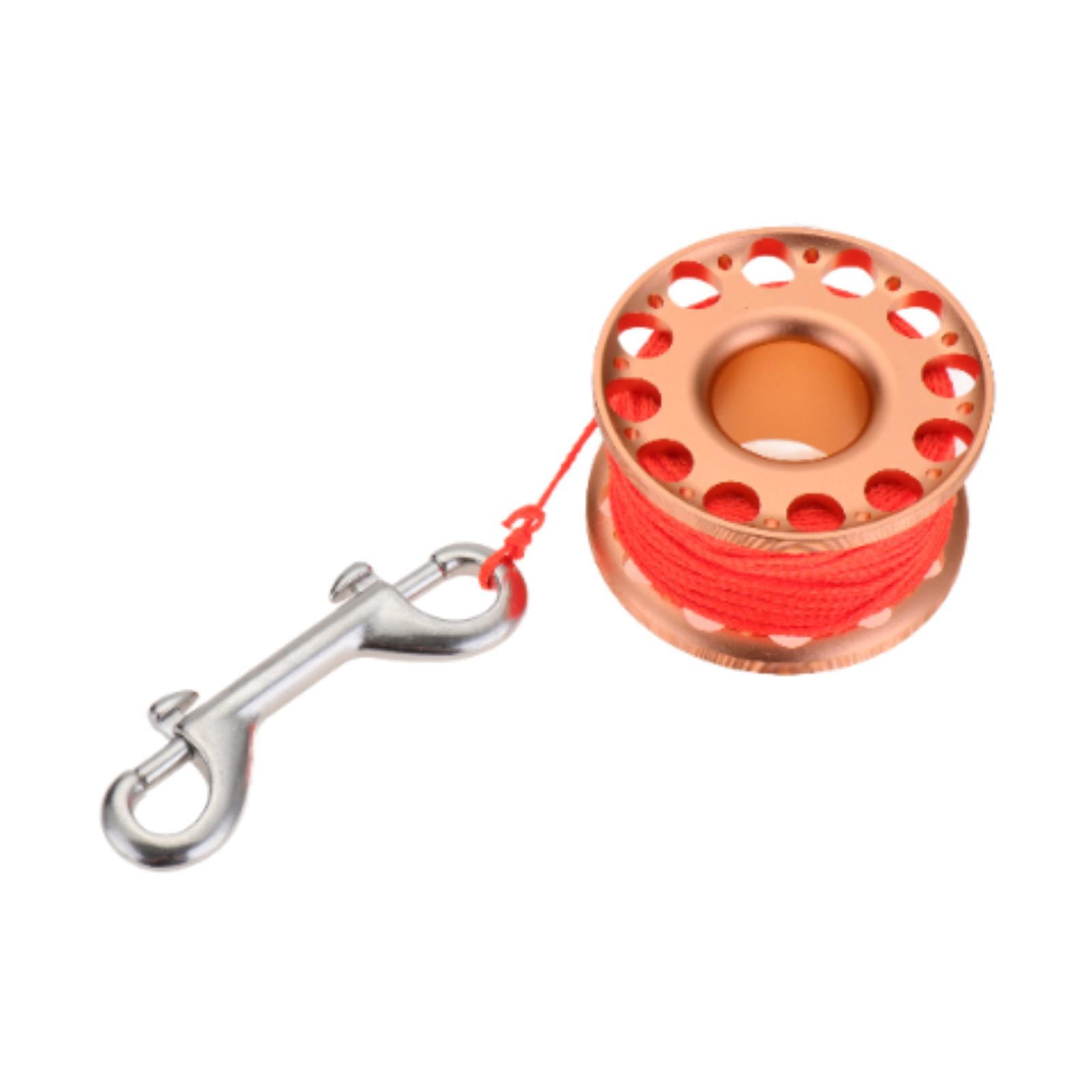 lacooooppia Scuba Diving Reel with 30M High Visibility Line with Double ...