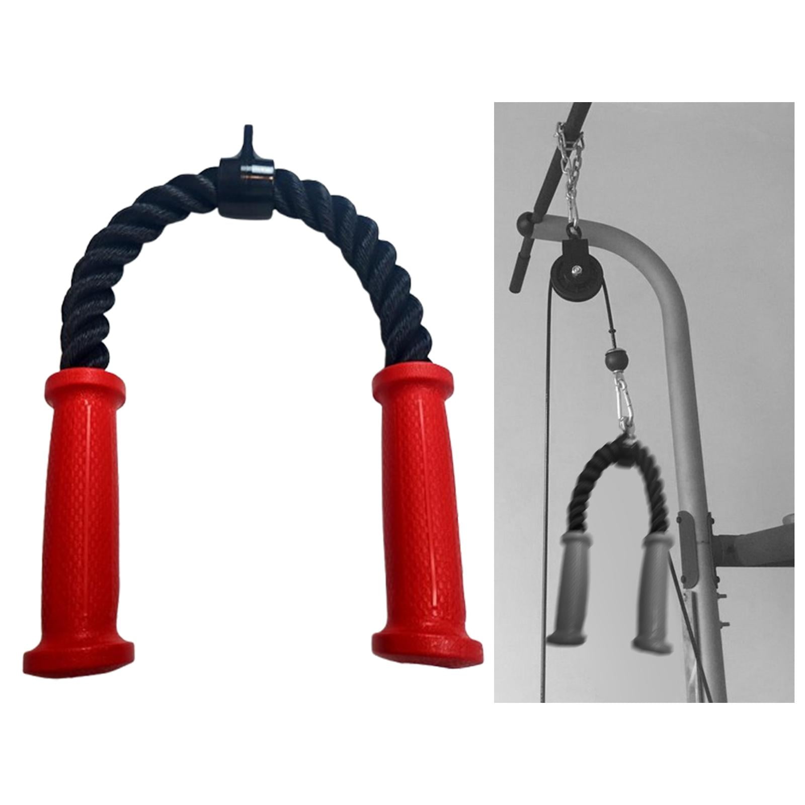 lacooooppia Triceps Rope Cable Machine Attachment for Biceps Shoulder ...