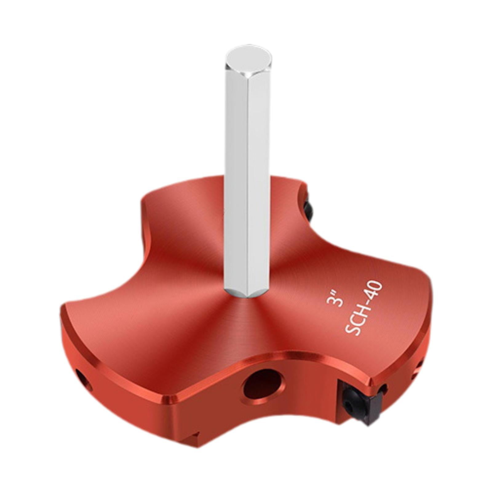 lacooooppia Triple Blade PVC Pipe Reamer,Fitting Reamer,Industrial 1/2 ...