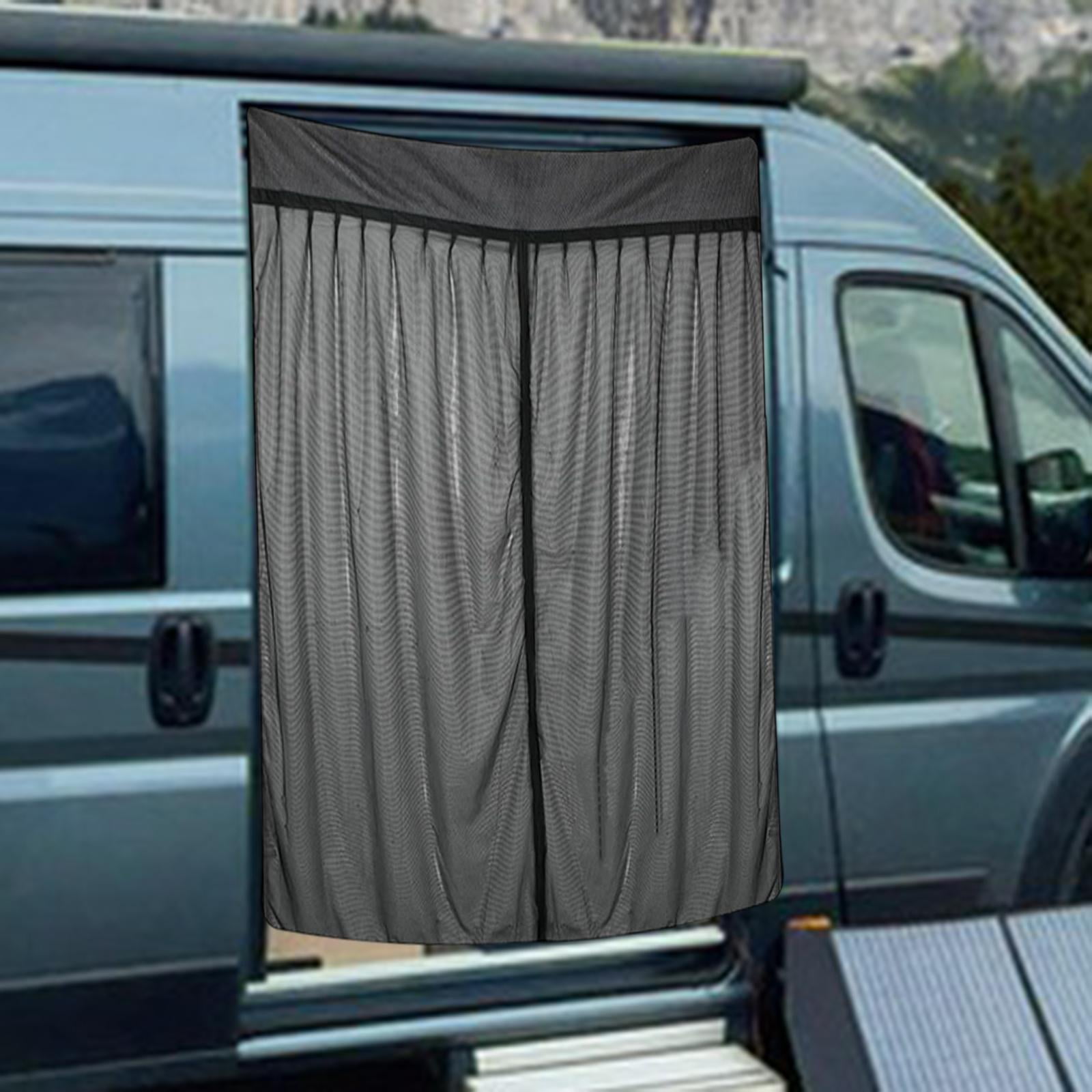 lacooooppia Van Side Door Screen Net Multifunction Protector Sliding ...