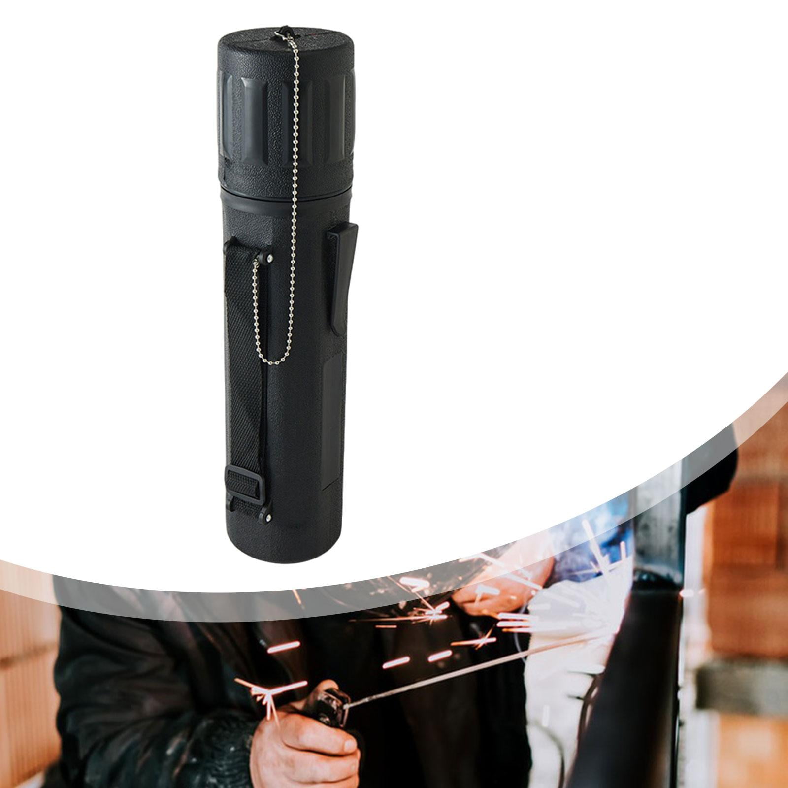 lacooooppia Welding Rod Storage Tube Electrode Holder with Shoulder ...