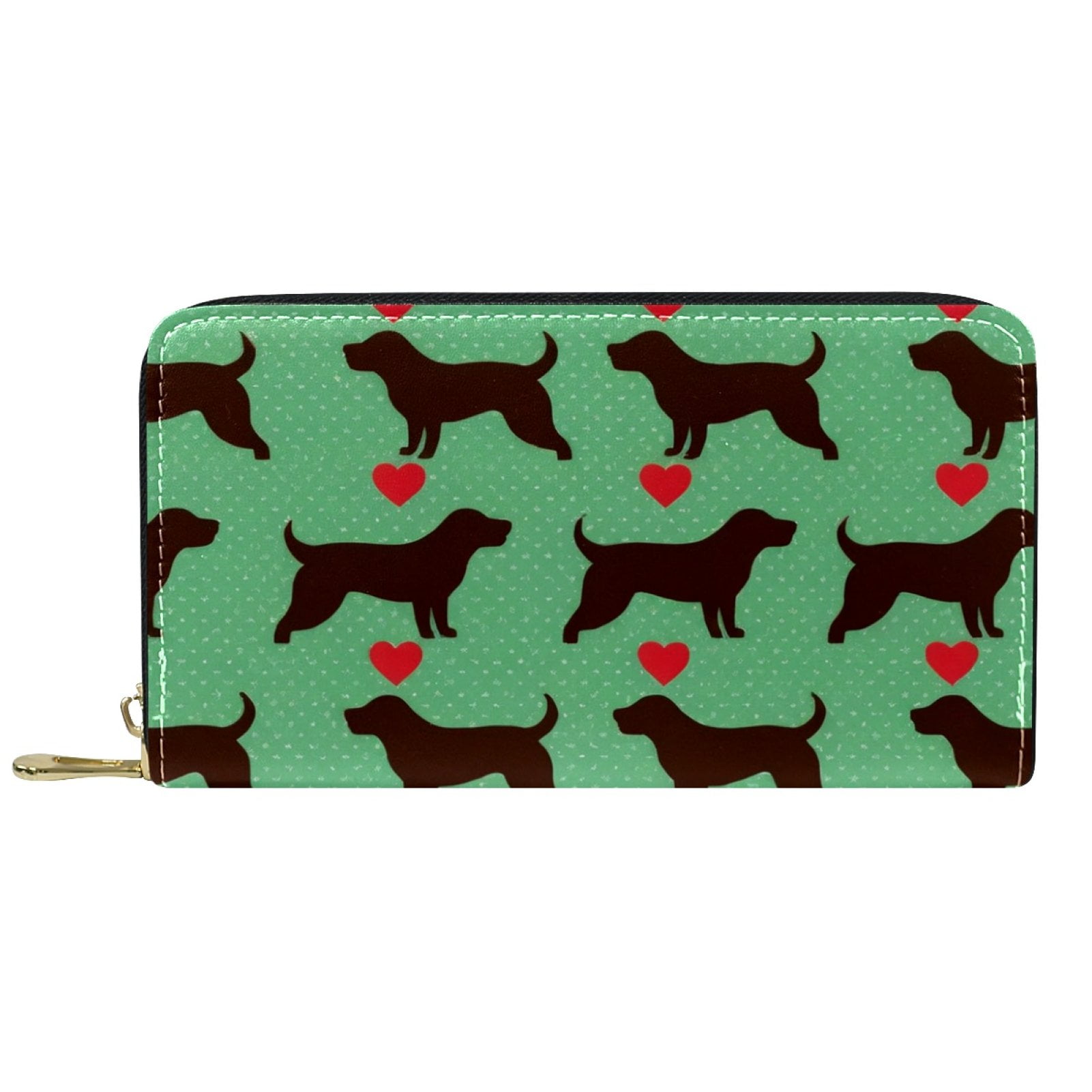 Ladies Leather Large Wallets with Zippeor for Women And Girls,Cartoon ...