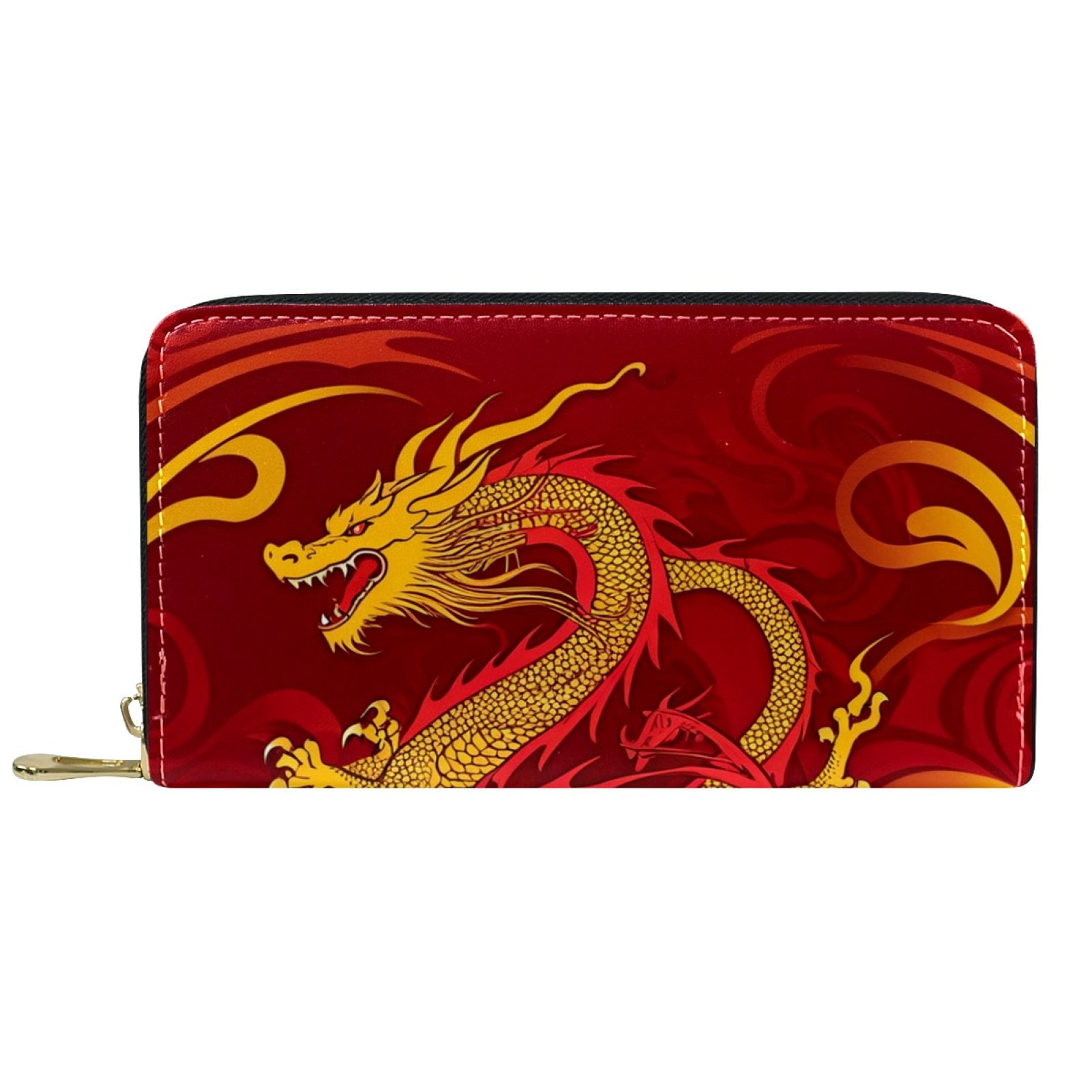 Ladies Leather Large Wallets with Zippeor for Women And Girls,Chinese ...