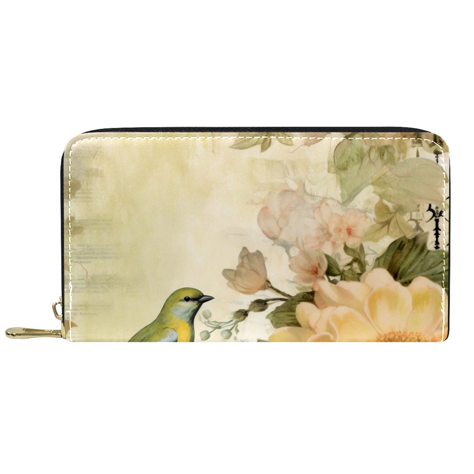 Ladies Leather Large Wallets with Zippeor for Women And Girls,Spring ...