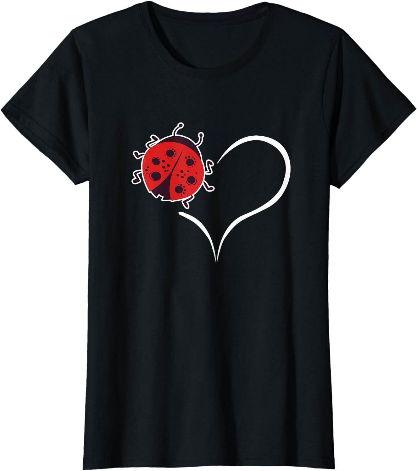 ladybugs beetles for women teacher entomologist cute ladybug T-Shirt ...