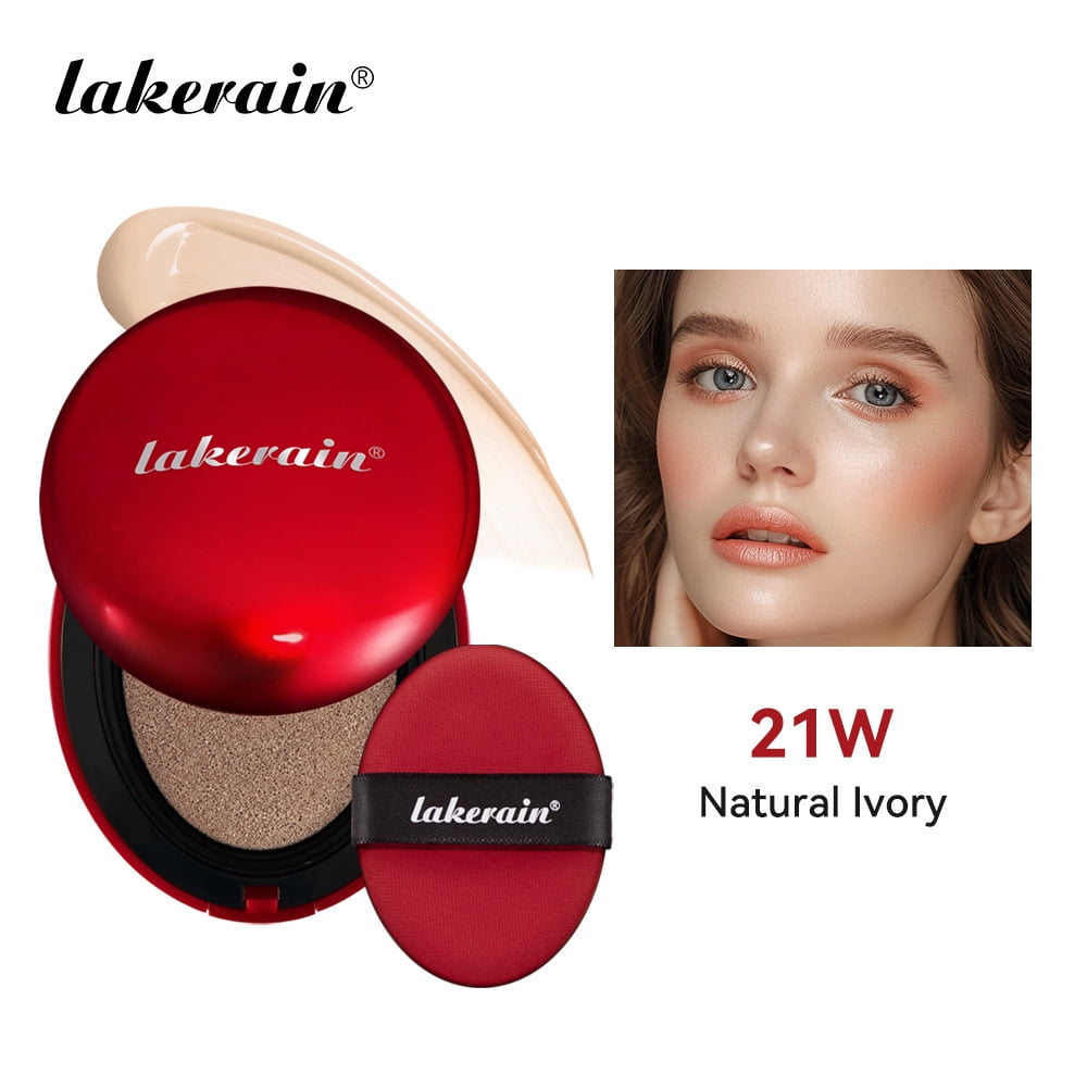 lakerain Red Cushion Foundation | Full coverage, Weightless, Skin fit ...