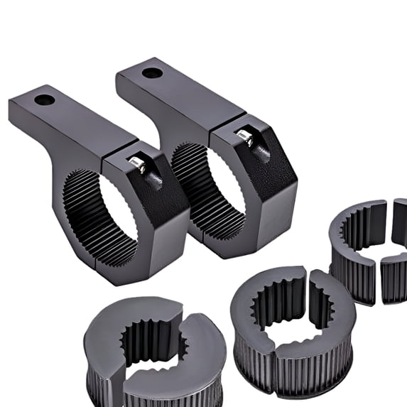 lamphus cruizer led off-road light horizontal bar clamp mounting kit 1/ ...