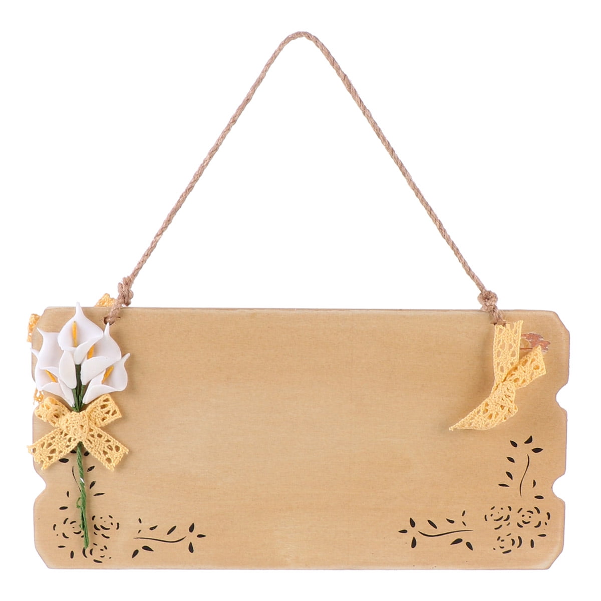 landege 1 Pc Wooden Sign Board Decorative Door Sign Wooden Welcome ...