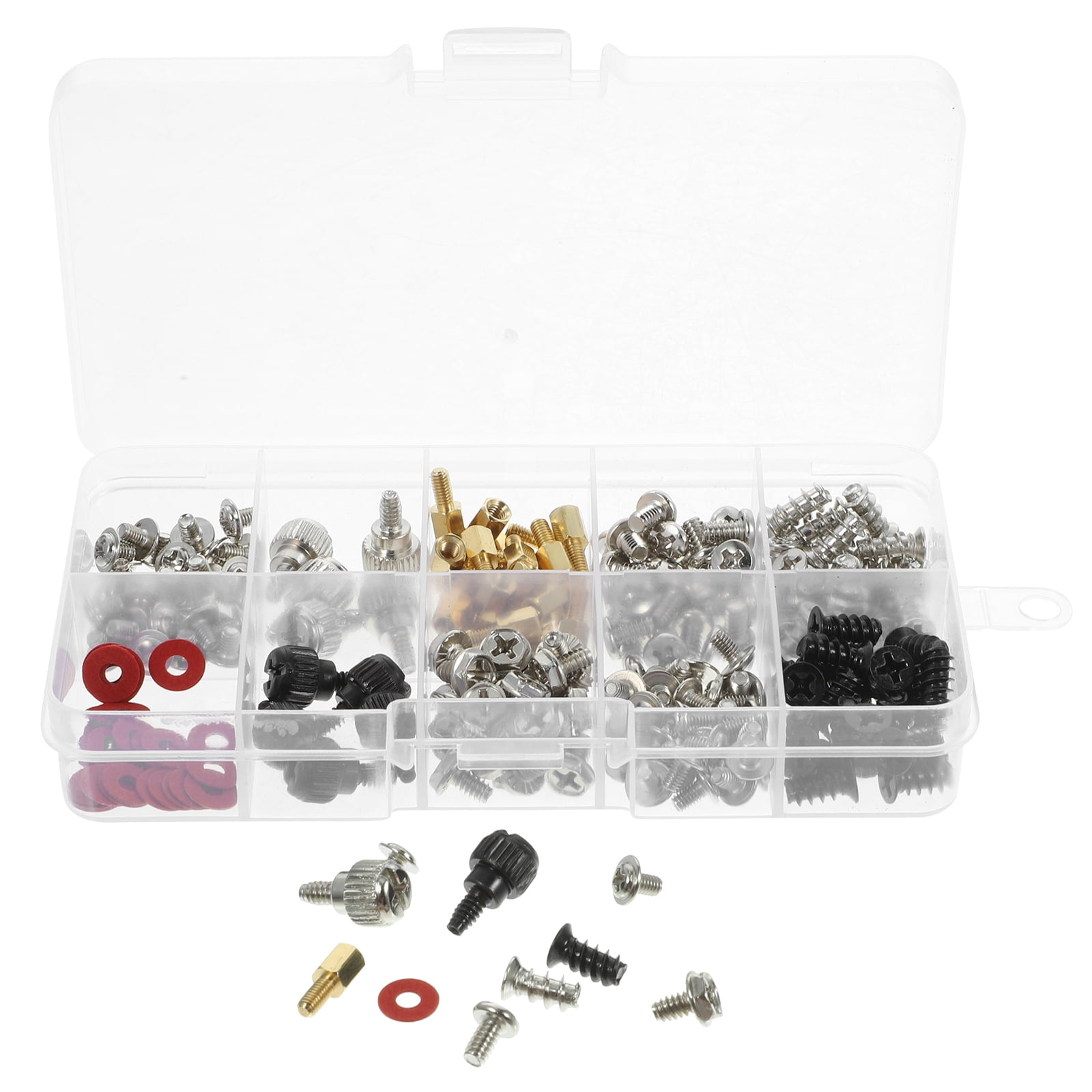 landege 1 Set Motherboard Screw Assortment Flat Head Bolt Drilling ...