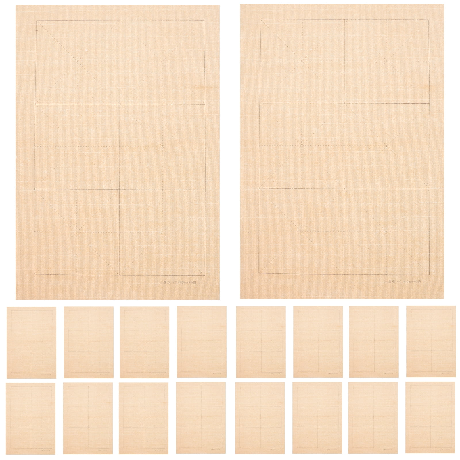 landege 100 Sheets Rice Paper for Calligraphy Multi-use Xuan Paper ...