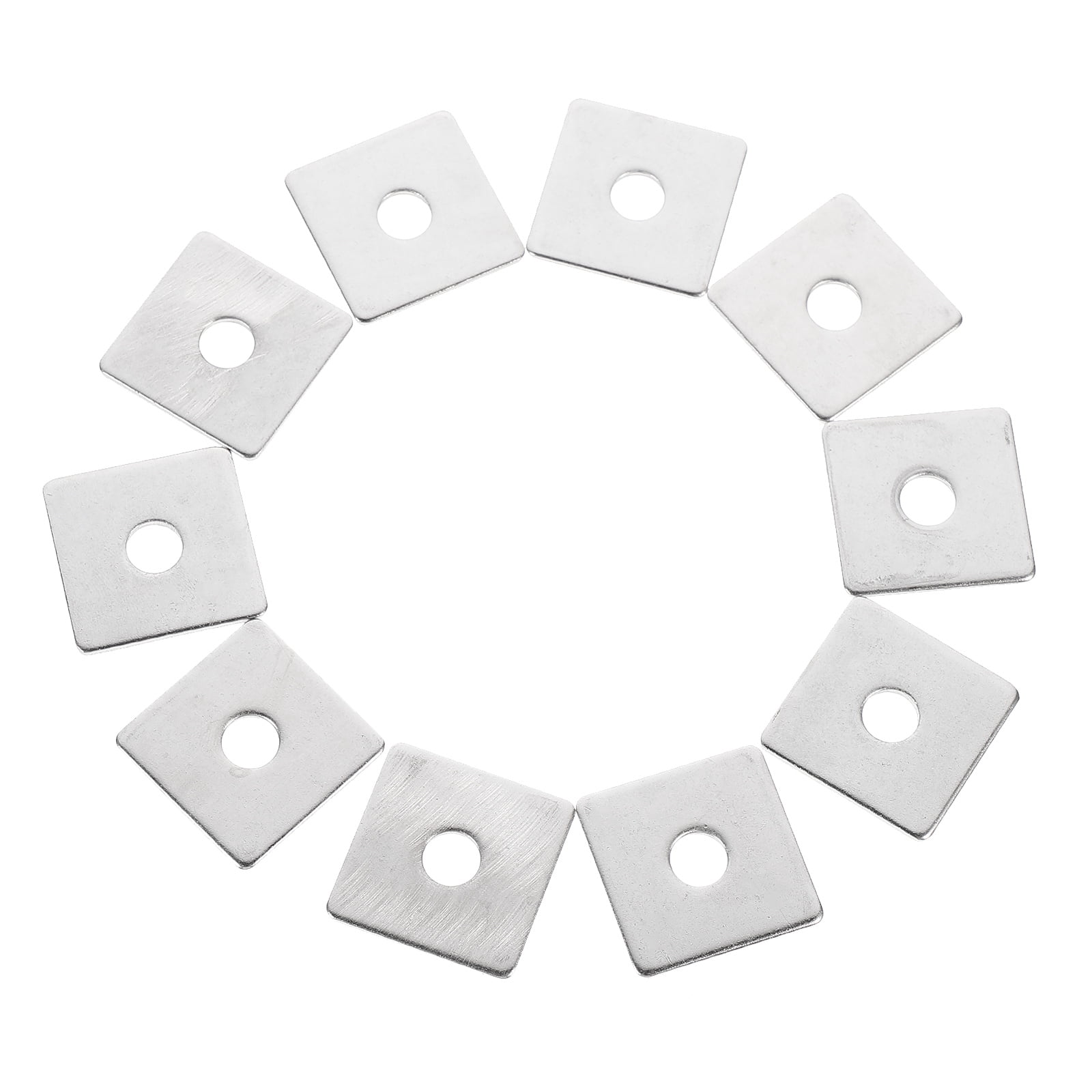 landege 10Pcs Square Flat Washers Stainless Steel Washers Sturdy ...