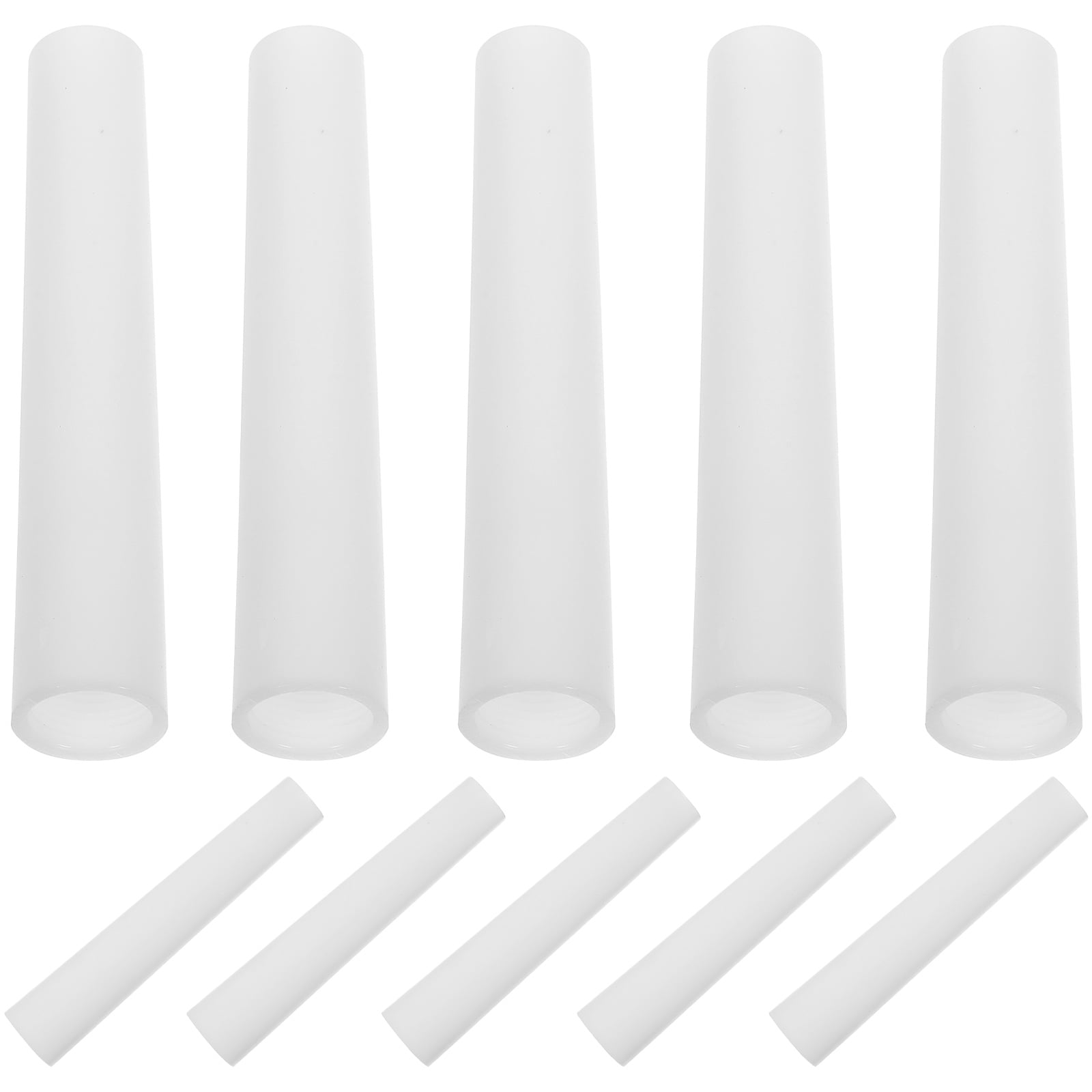 Masteelf 10Pcs Syringe Tip Caps Dispensing Needle Tip Cap Plastic ...