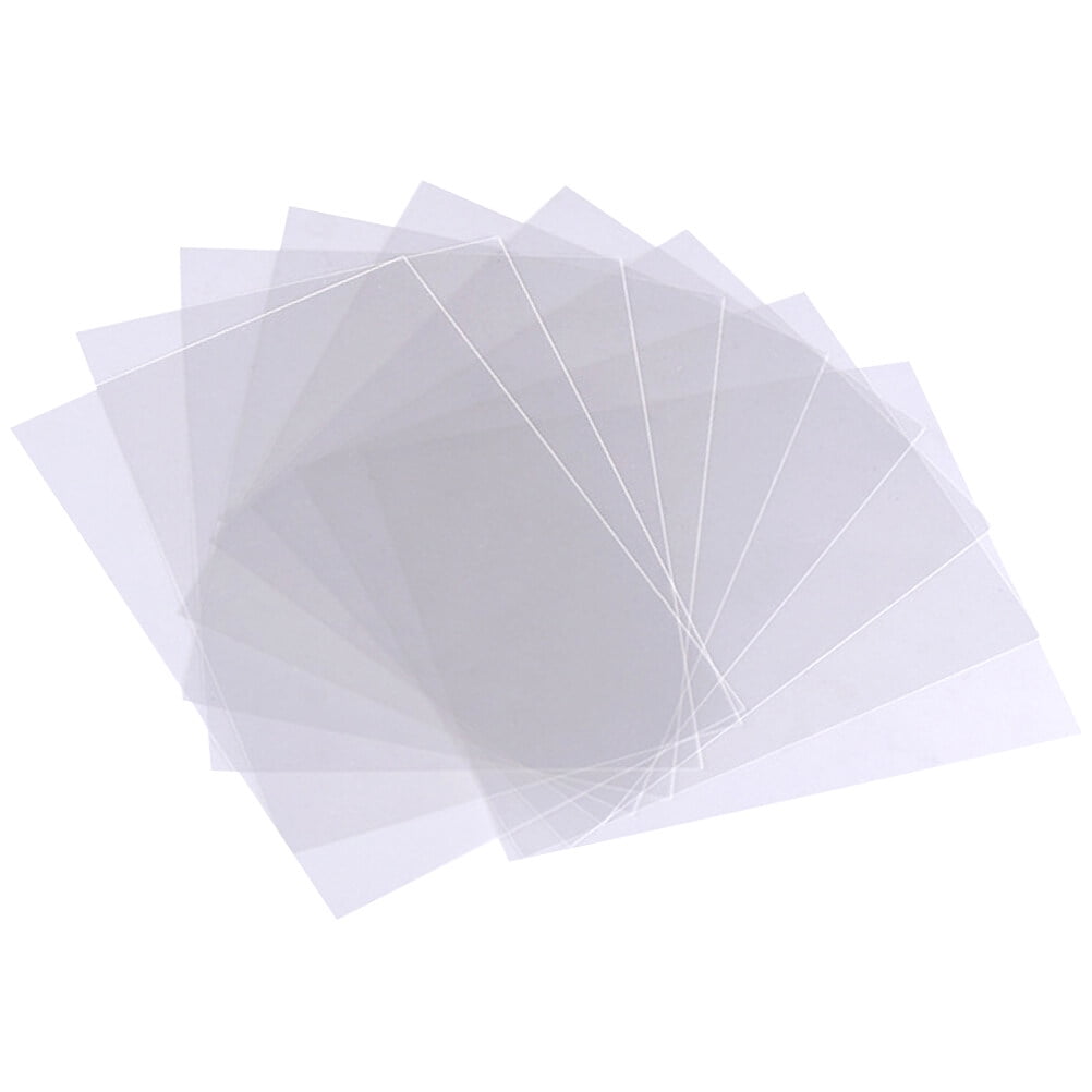 landege 12PCS Transparent Plastic Films PET Sheets Convenient ...